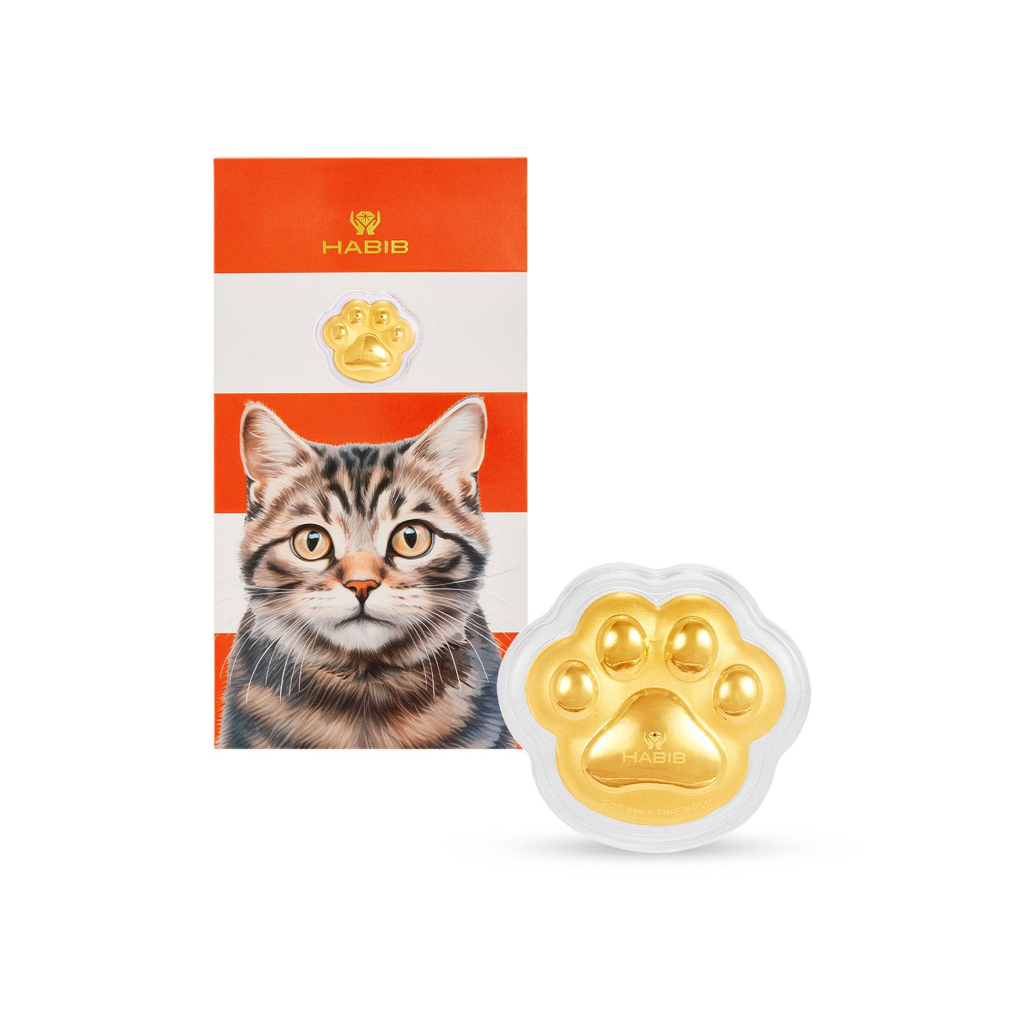 Cat Collection | 999.9 Gold Wafer (0.20g)