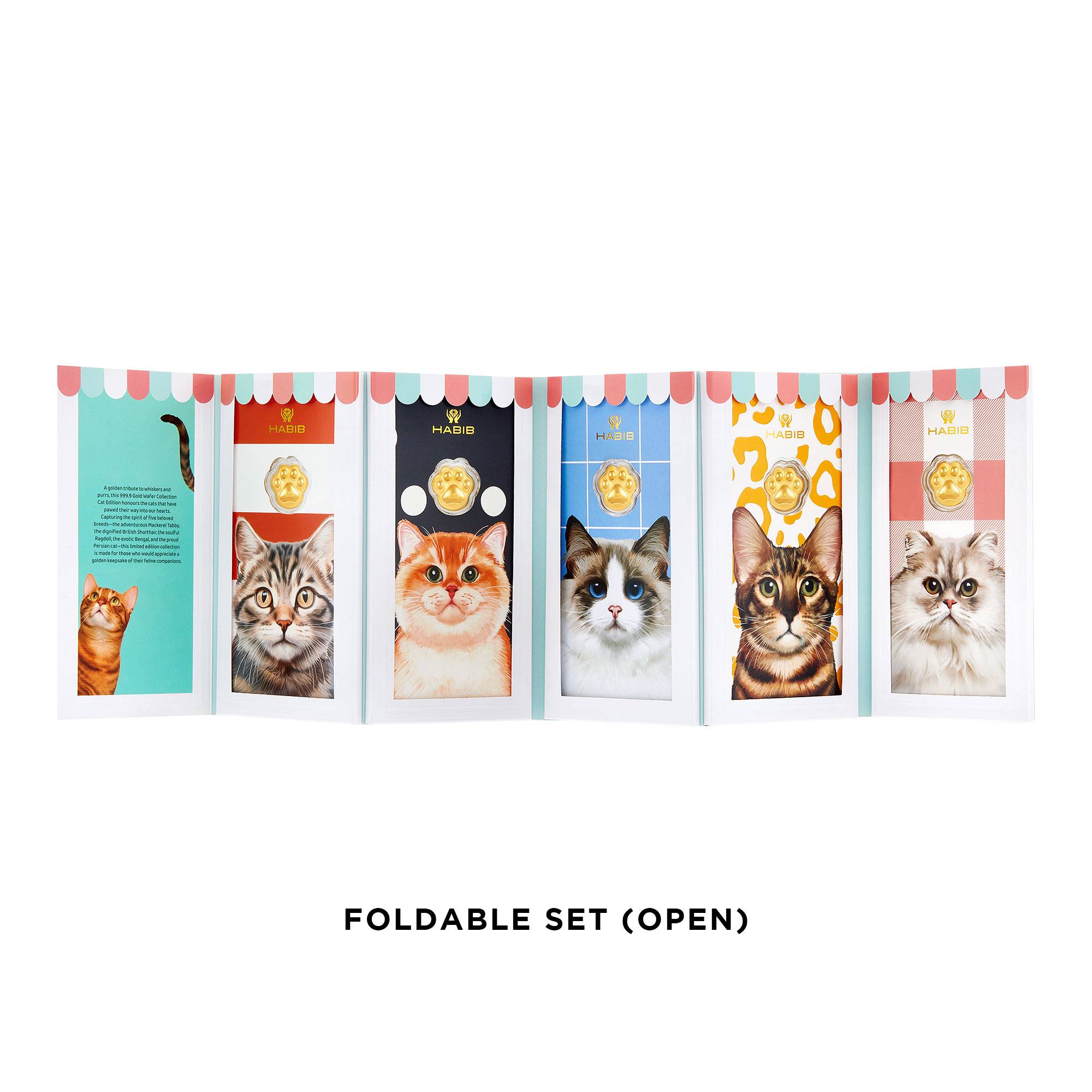 Cat Collection | 999.9 Gold Wafer (0.20-1.00g)