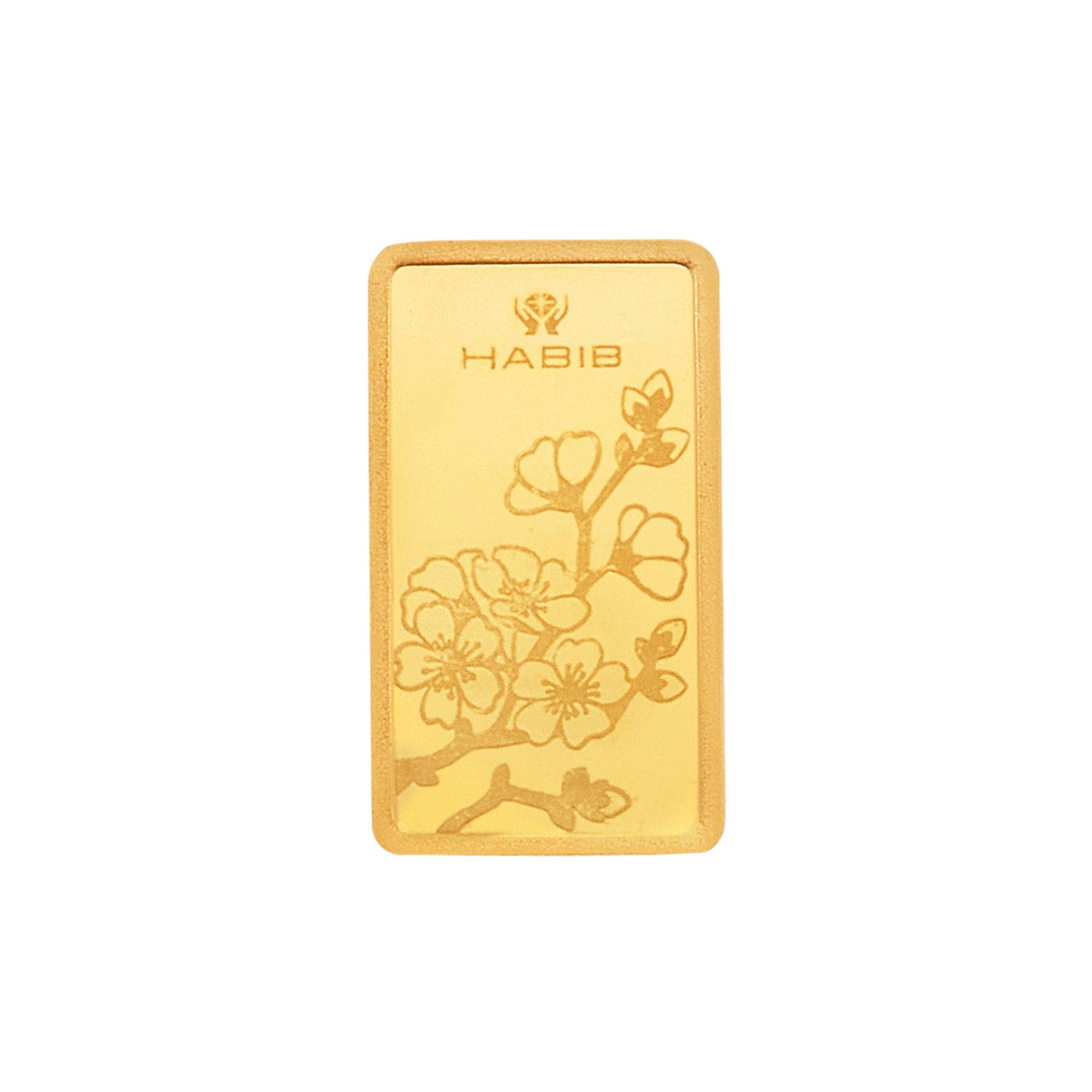 HABIB 0.5g 999.9 Gold Bar (Four Seasons) - Accredited By London Bullion ...