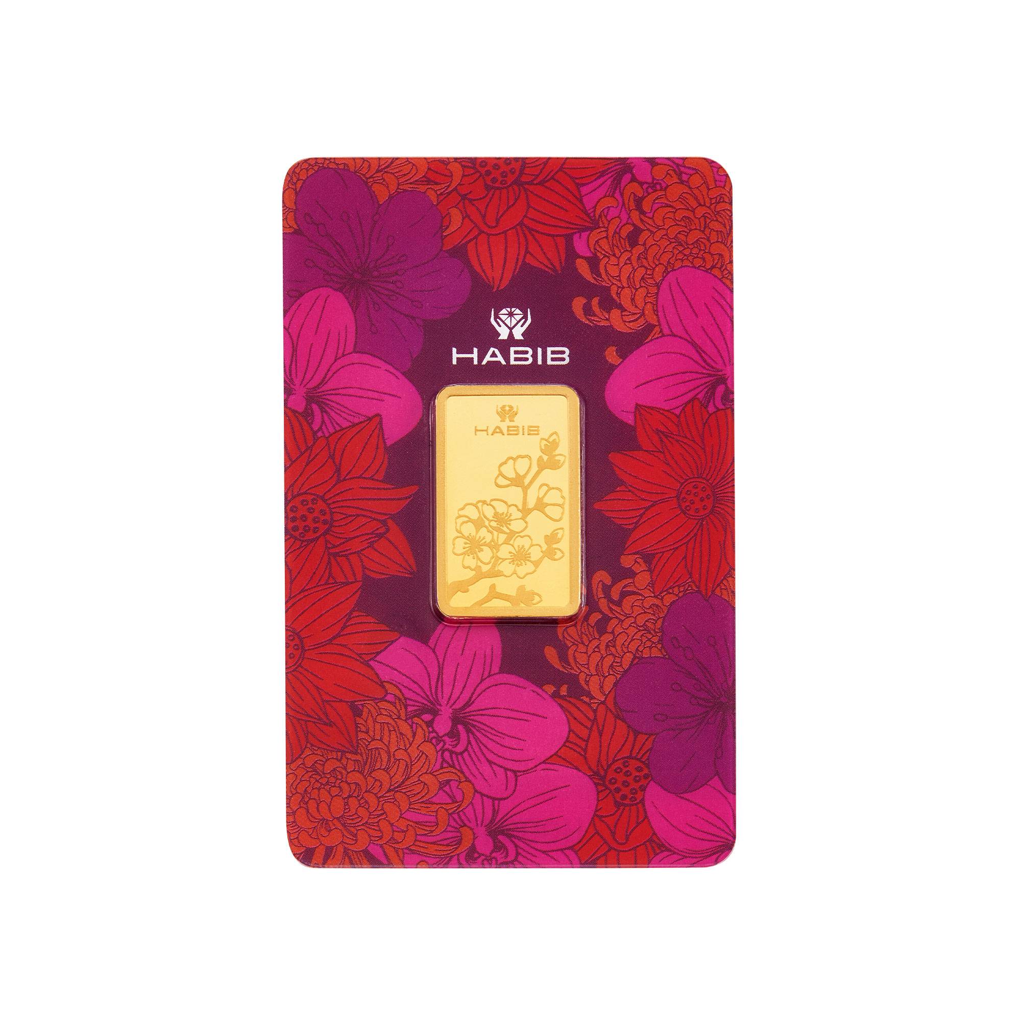 HABIB 10g 999.9 Gold Bar (Four Seasons) - Accredited By London Bullion ...