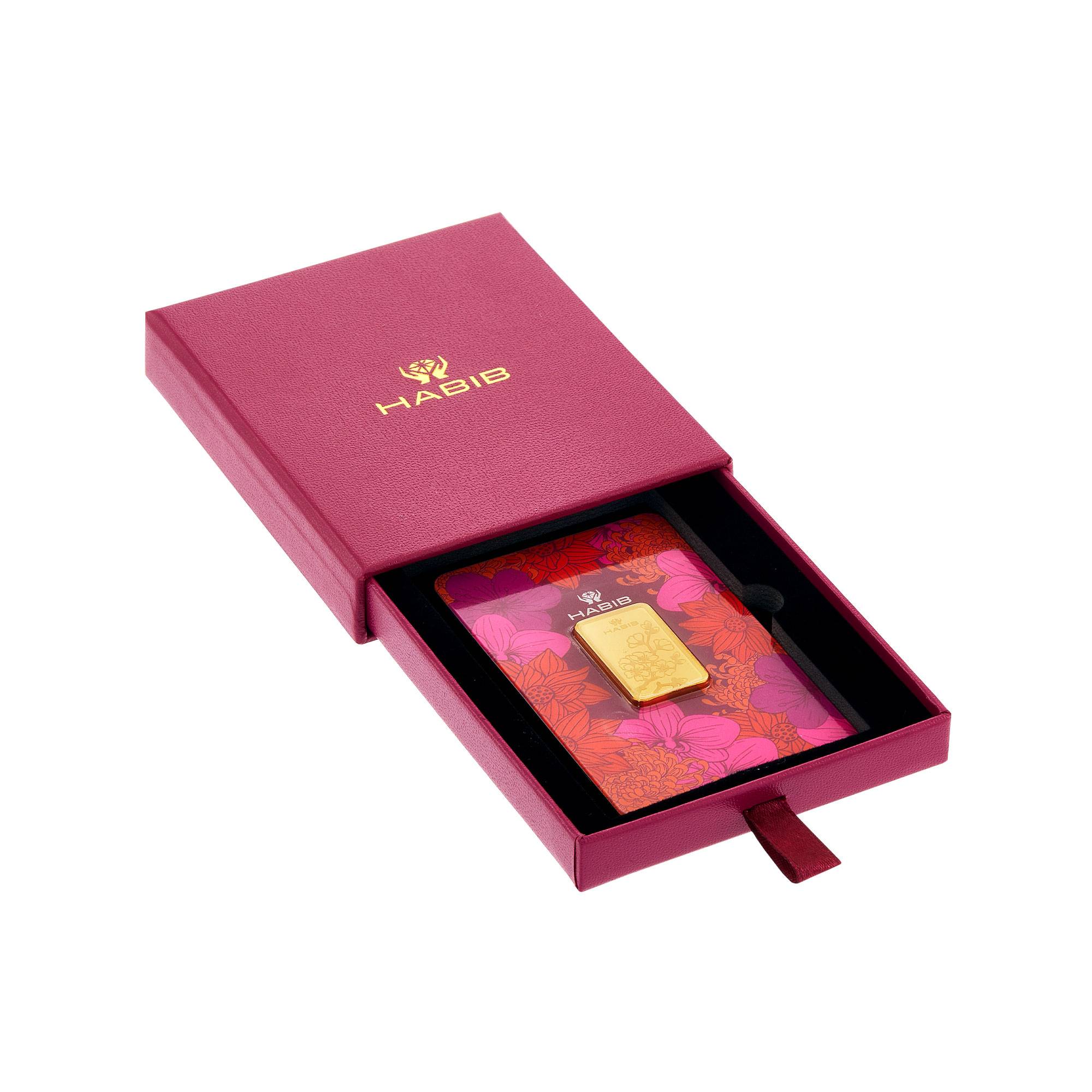 HABIB 10g 999.9 Gold Bar (Four Seasons) - Manufactured By LBMA Goods ...