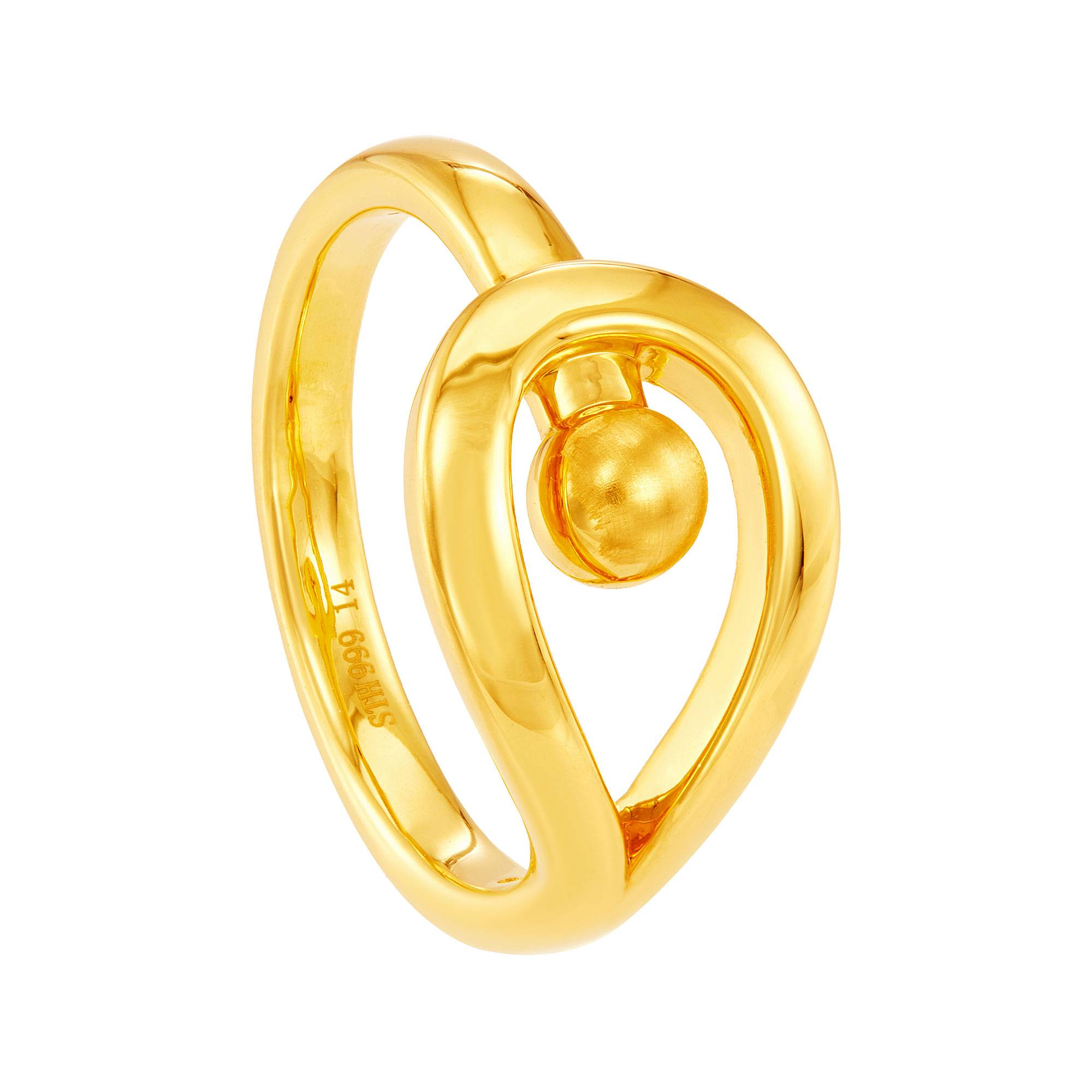 999/24K Yellow Gold Ring 9GR00541224