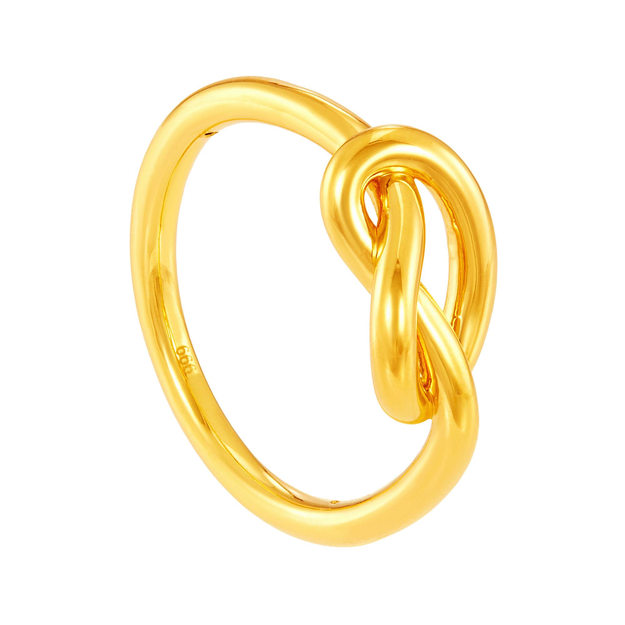 999/24K Yellow Gold Ring 9GR00521224