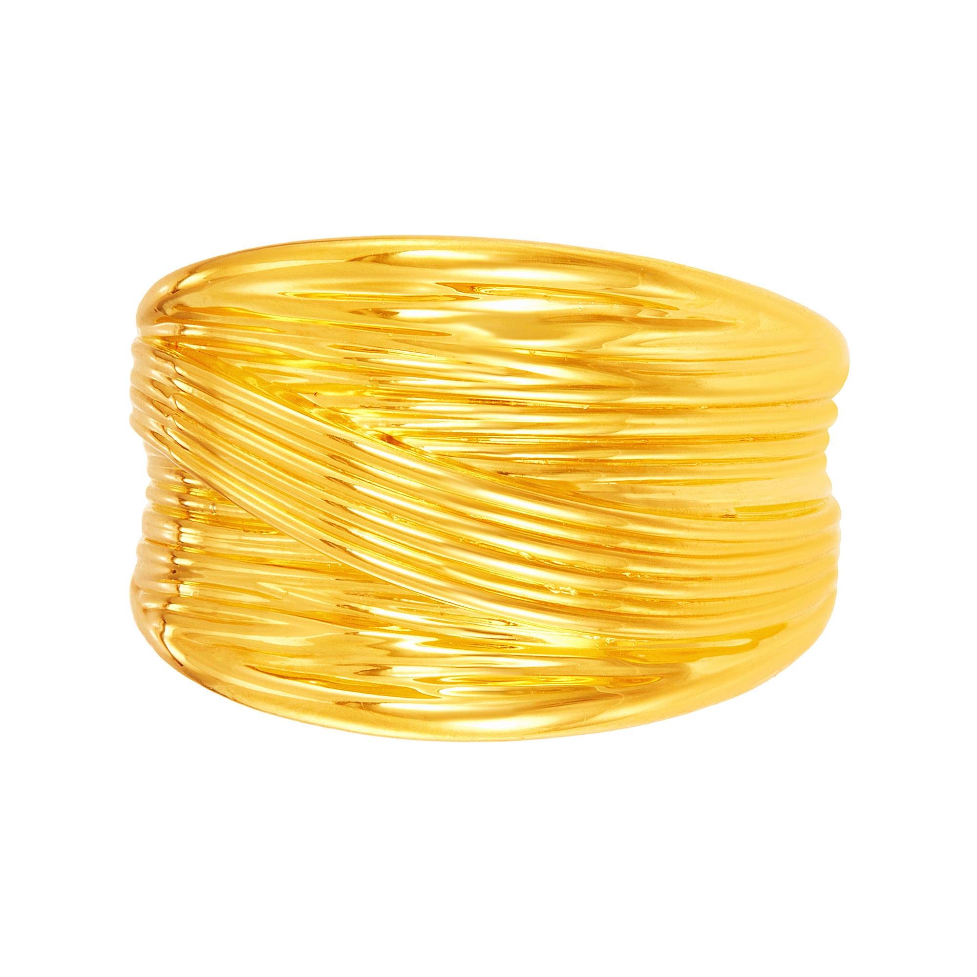 999/24K Yellow Gold Ring 9GR00680125