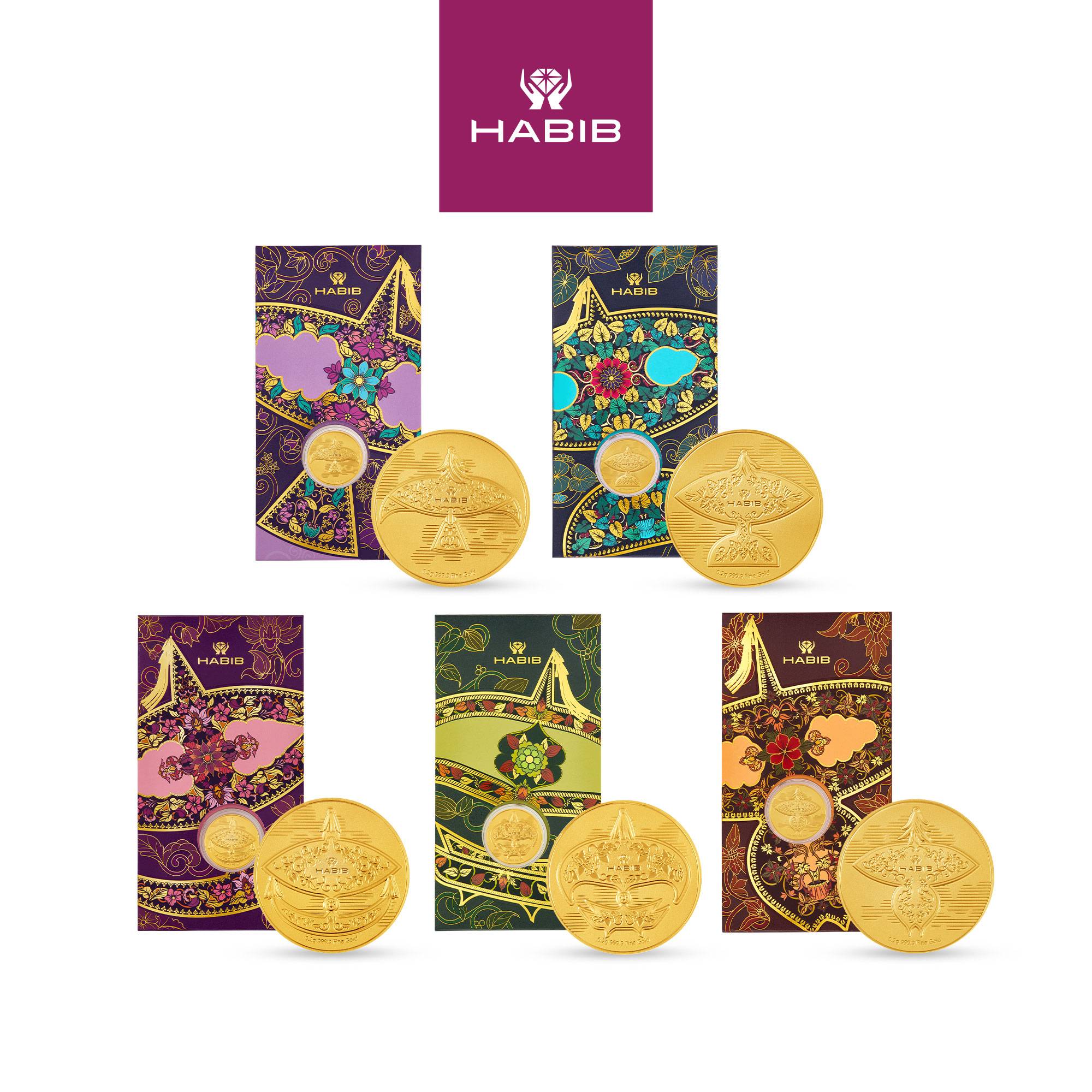 HABIB Wau Collection | 999.9 Gold Wafer (0.20 - 1.00g)