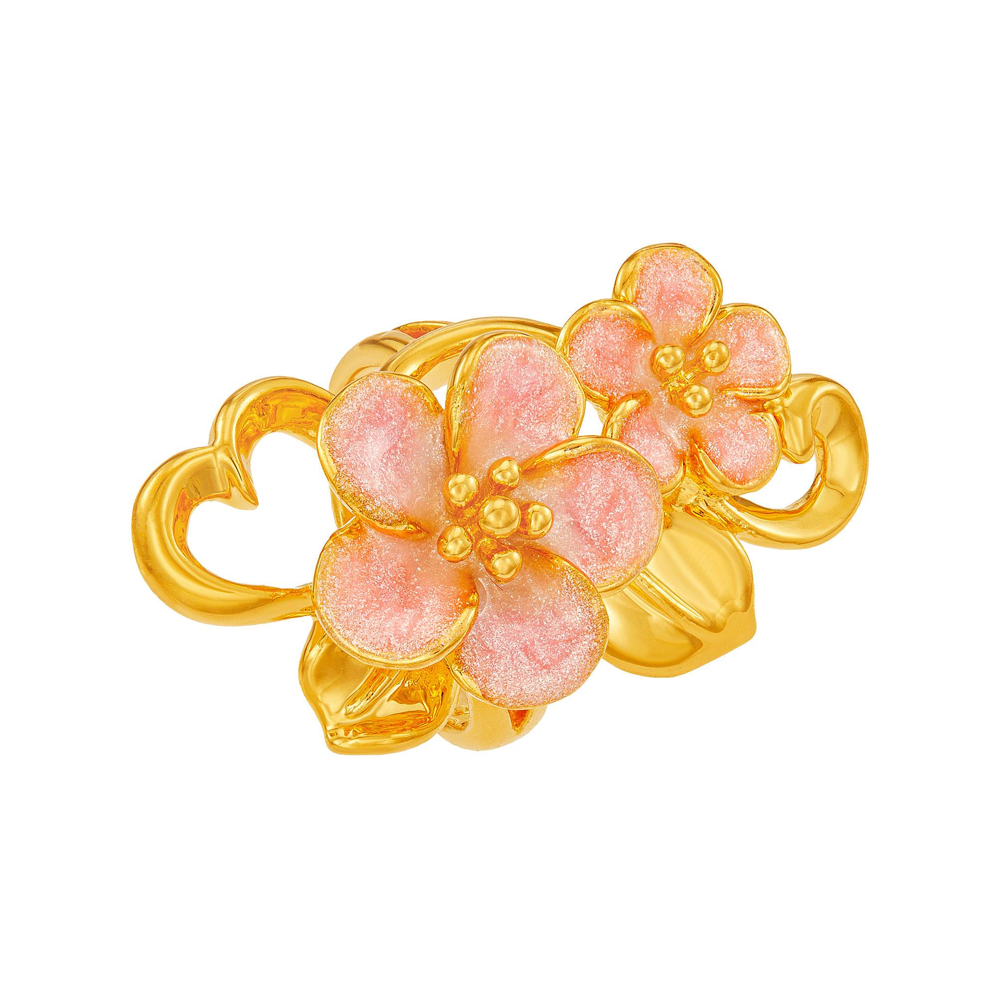 999/24K Yellow Gold Ring 9GR00591224