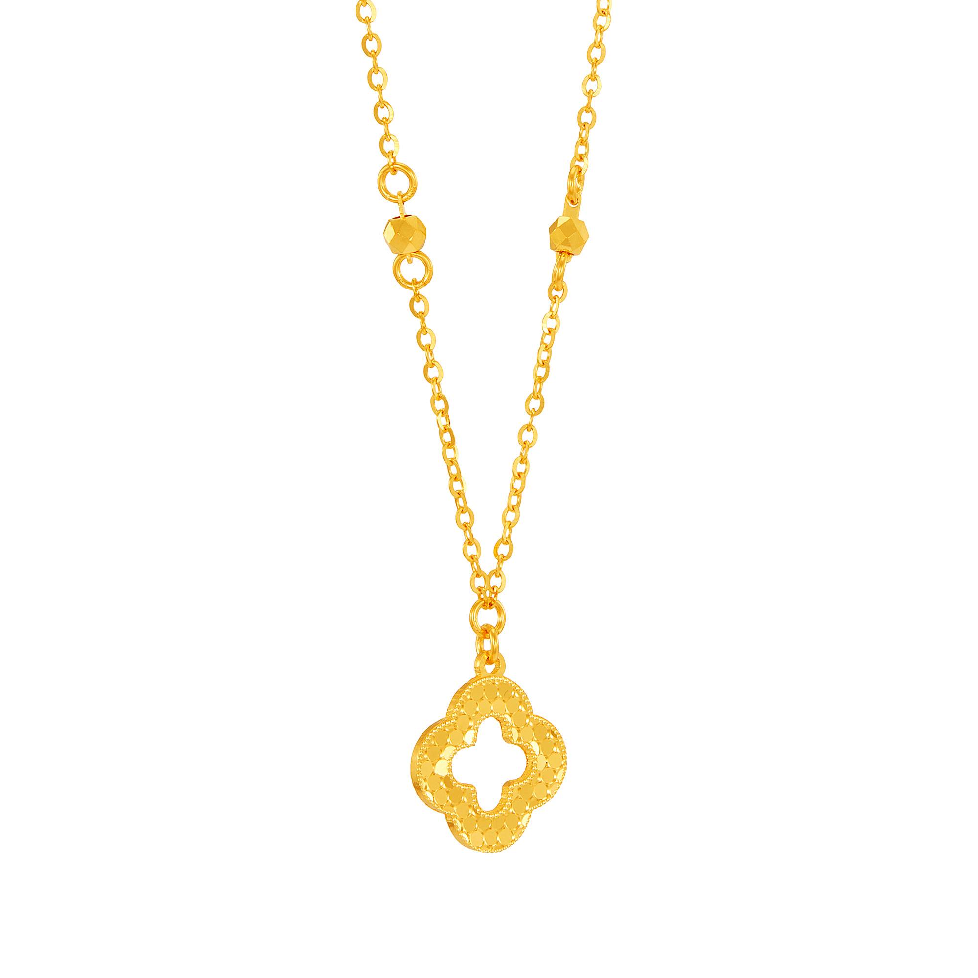 999/24K Yellow Gold Necklace 9GC00091024