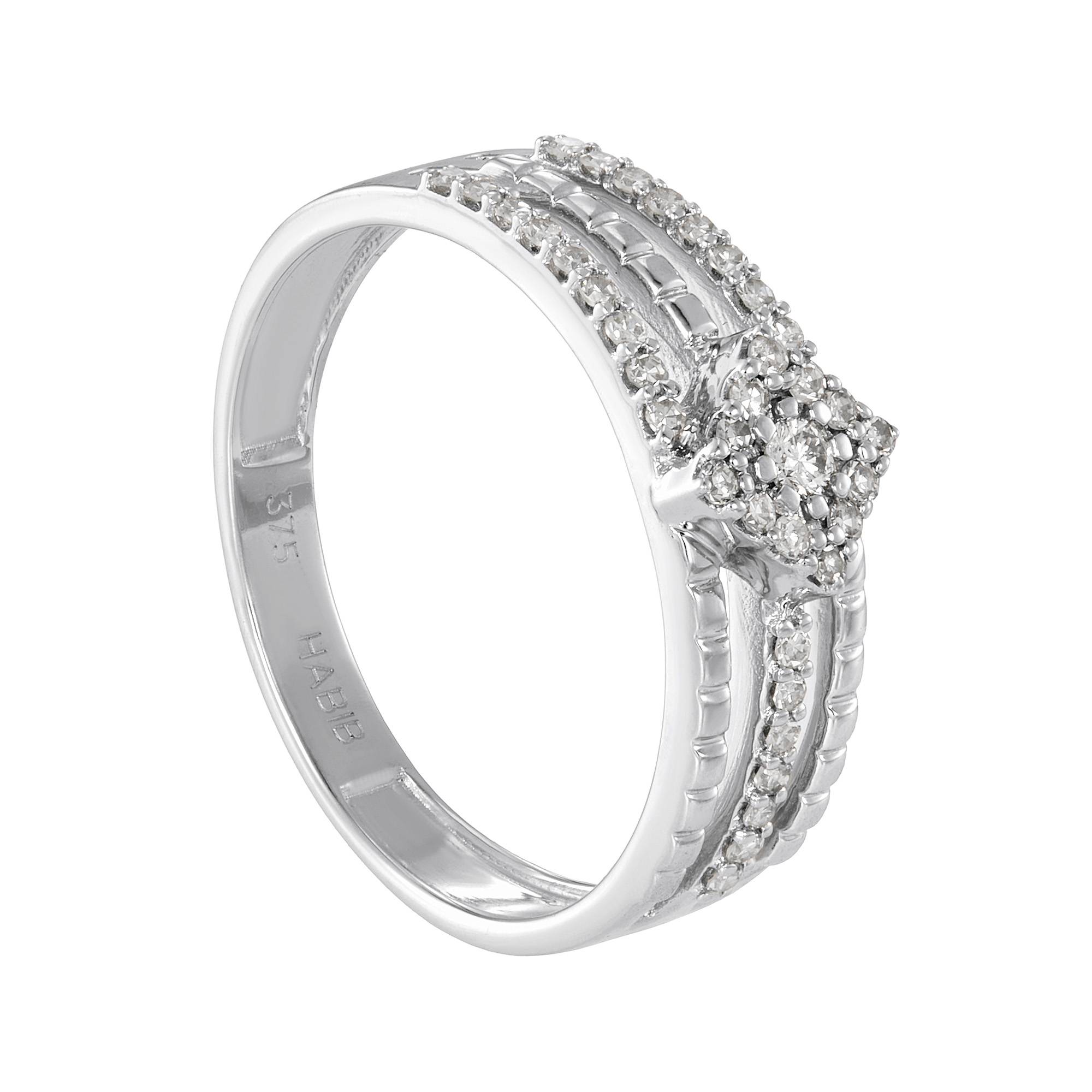 Diamond Ring in 375/9K White Gold 271131224