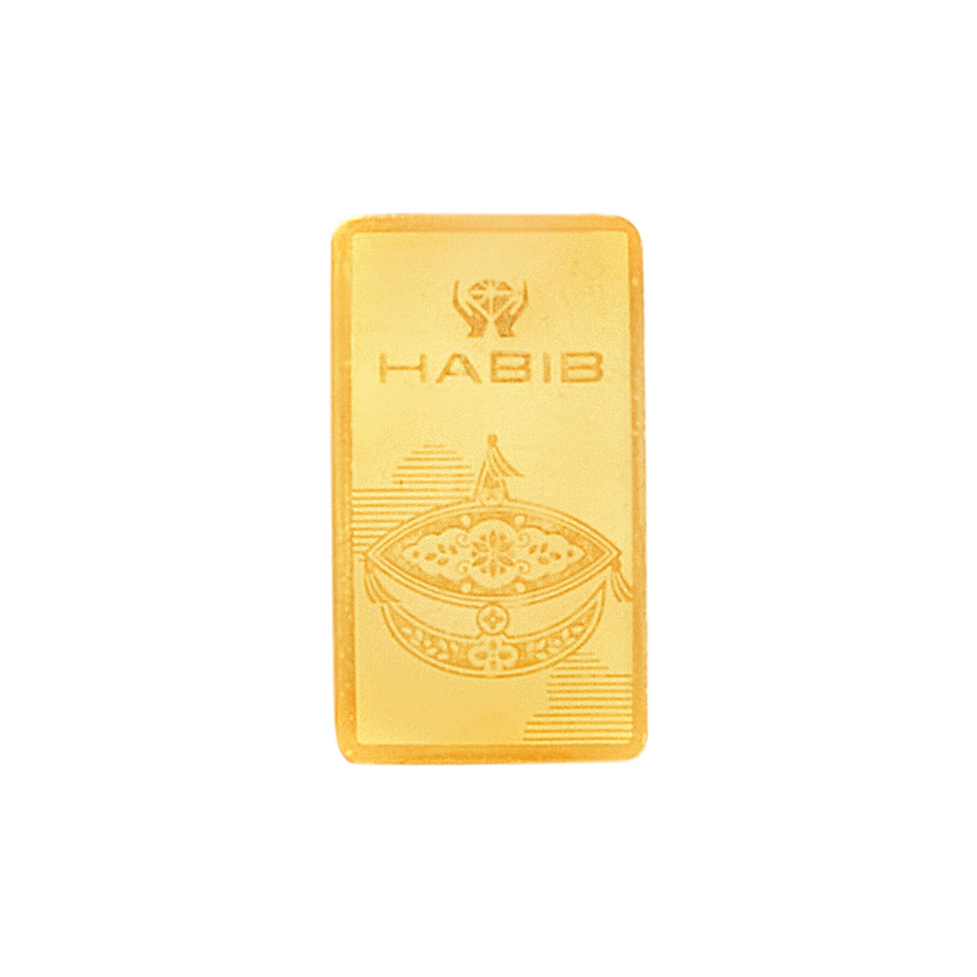 HABIB 0.5g 999.9 Gold Bar (Wau) - Accredited by London Bullion Market ...
