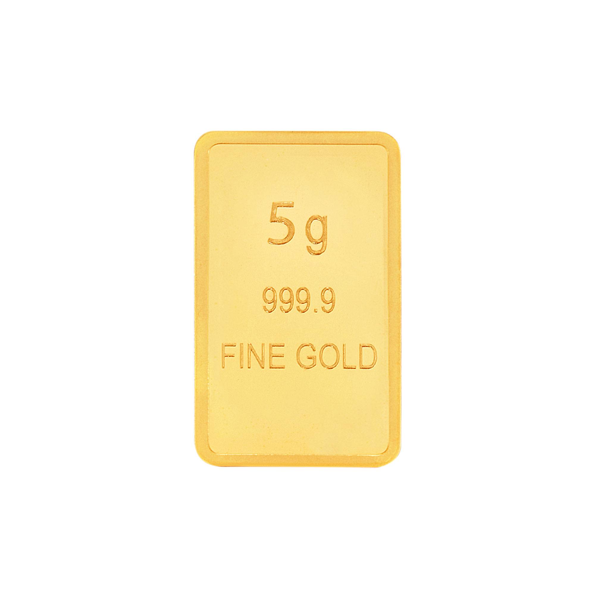 HABIB 5g 999.9 Gold Bar (Wau) - Accredited by London Bullion Market Association (LBMA)