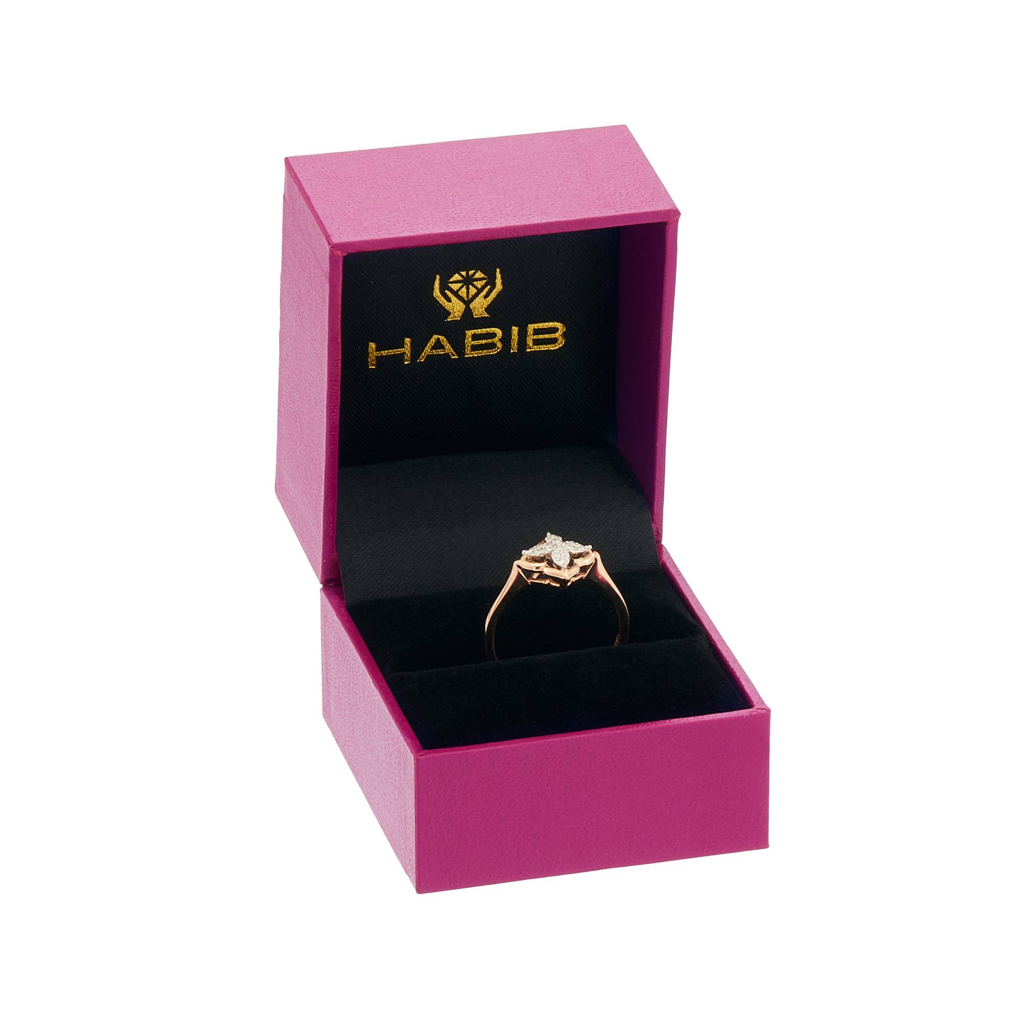 AL-ZAHRA | Diamond Ring in 750/18K Rose and White Gold 270751024(R)