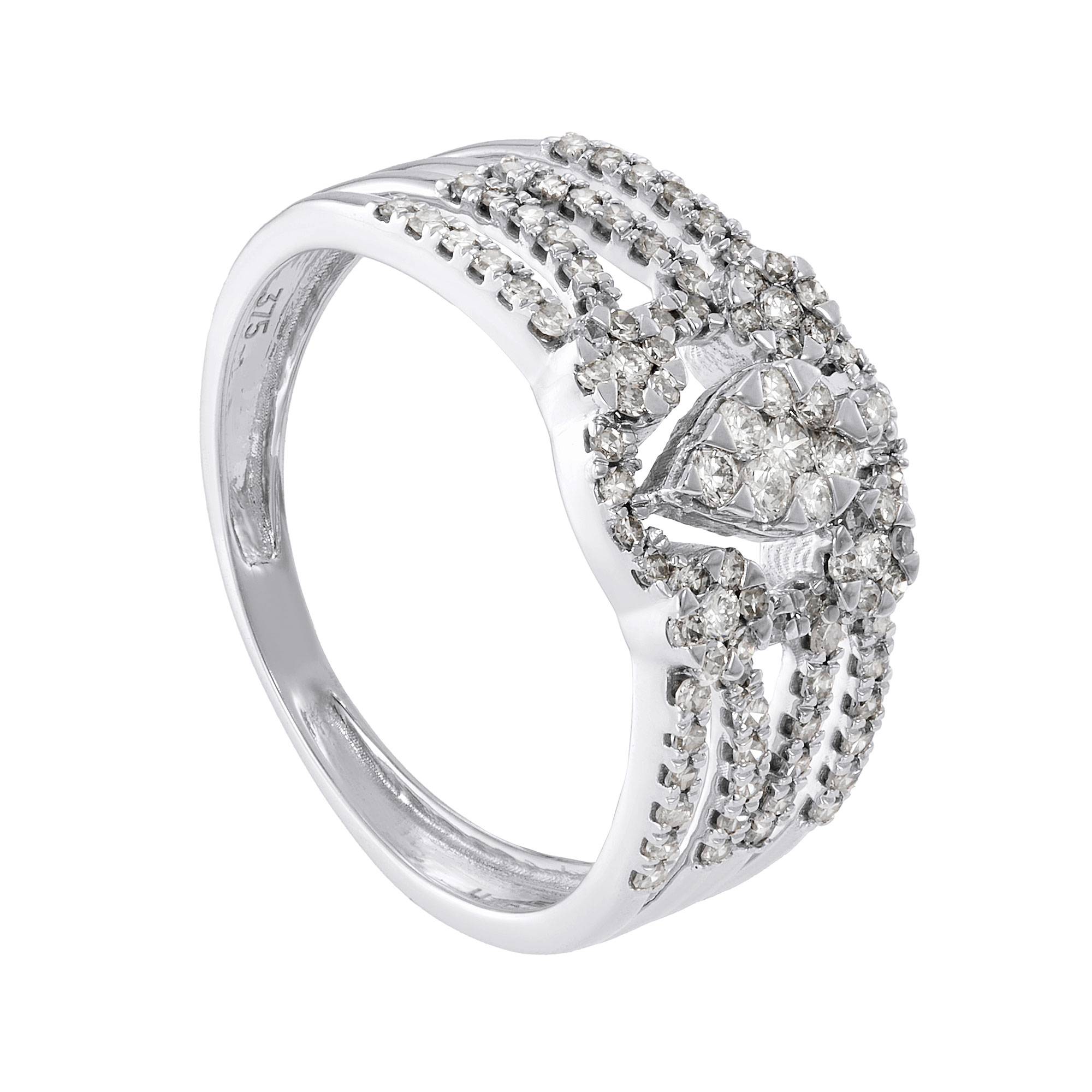 Diamond Ring in 375/9K White Gold 271171224