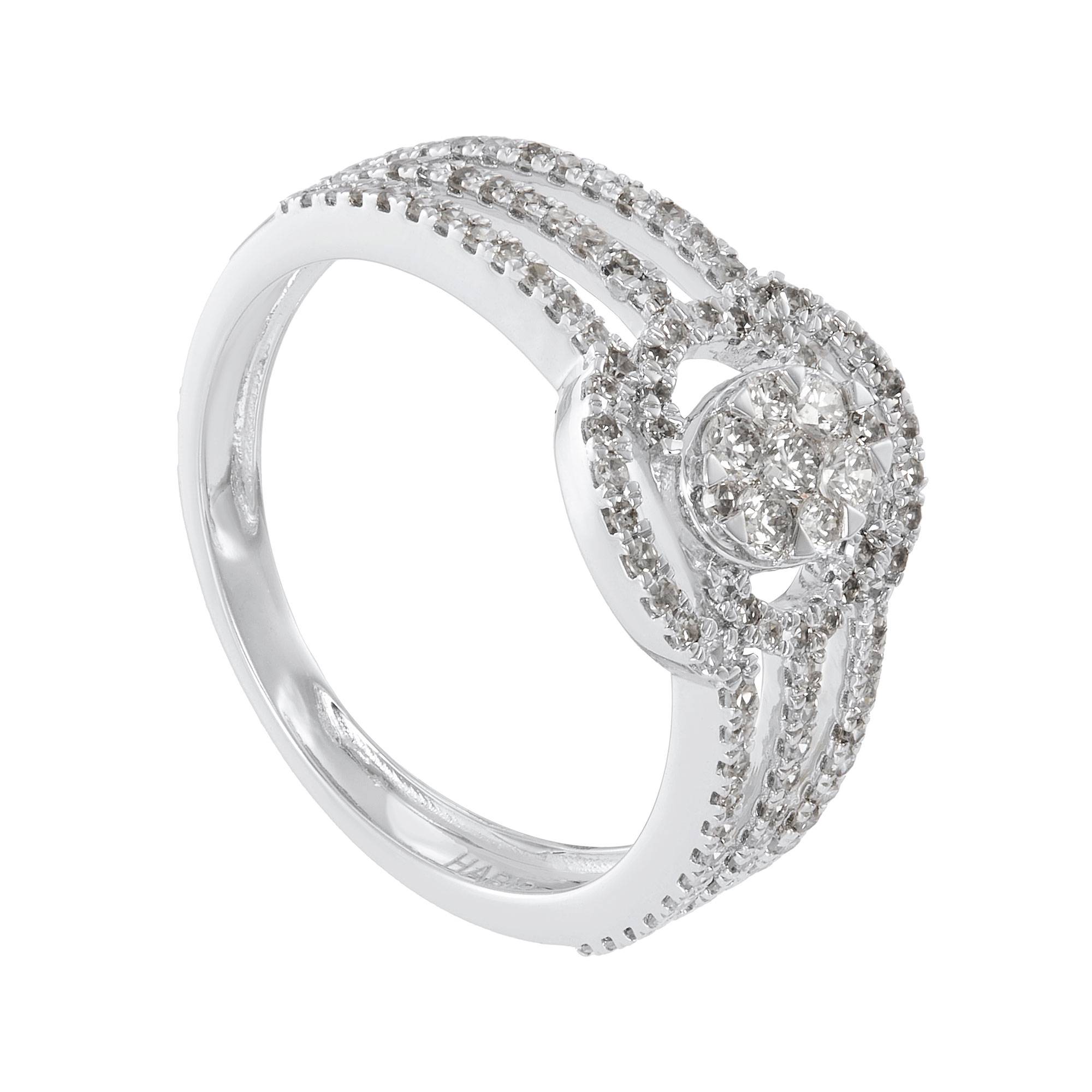 Diamond Ring in 375/9K White Gold 271111224