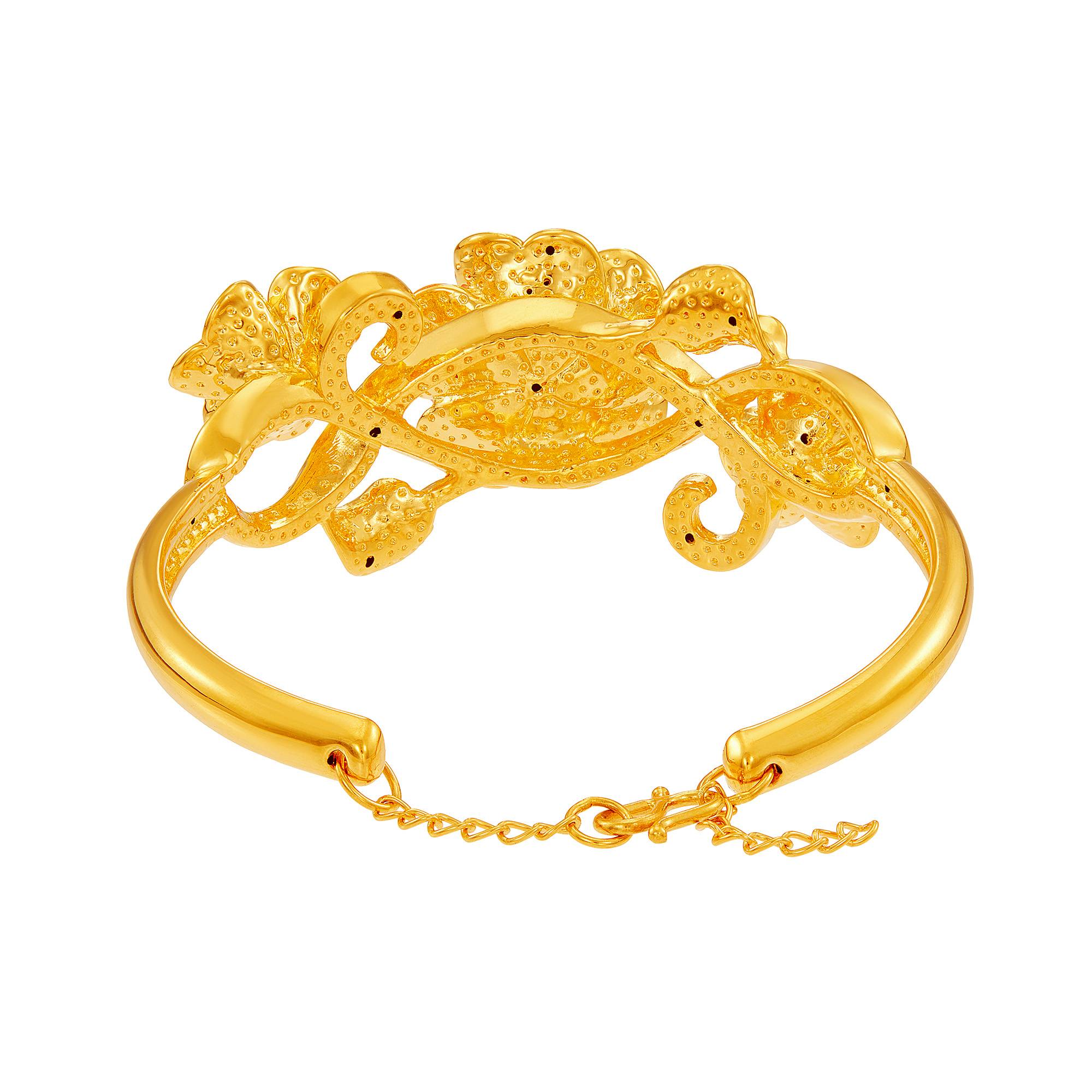 999/24K Yellow Gold Bangle 9GB00081224