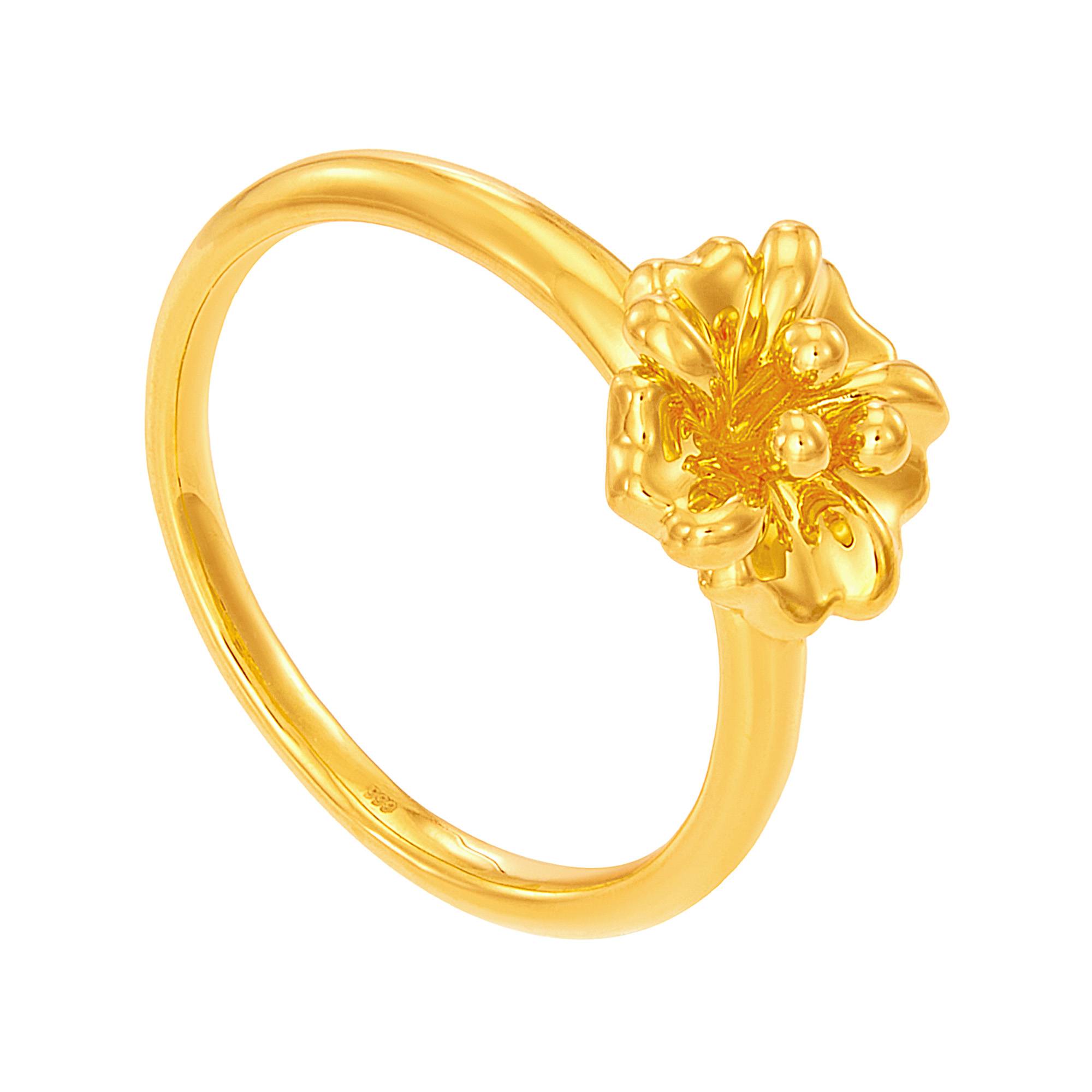 999/24K Yellow Gold Ring 9GR00690125