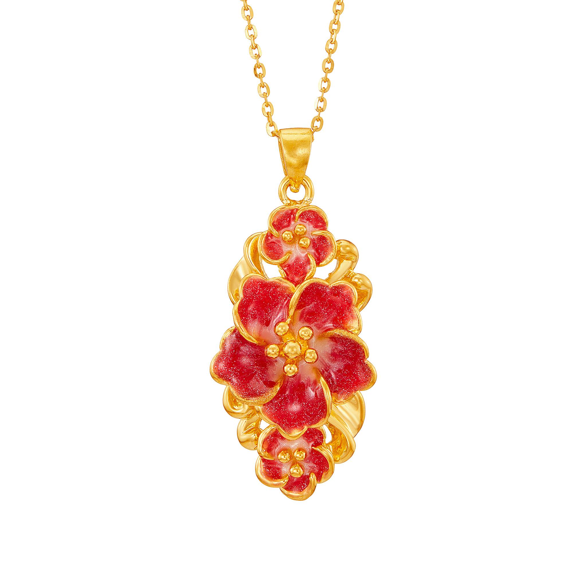 999/24K Yellow Gold Pendant 9GP00780125