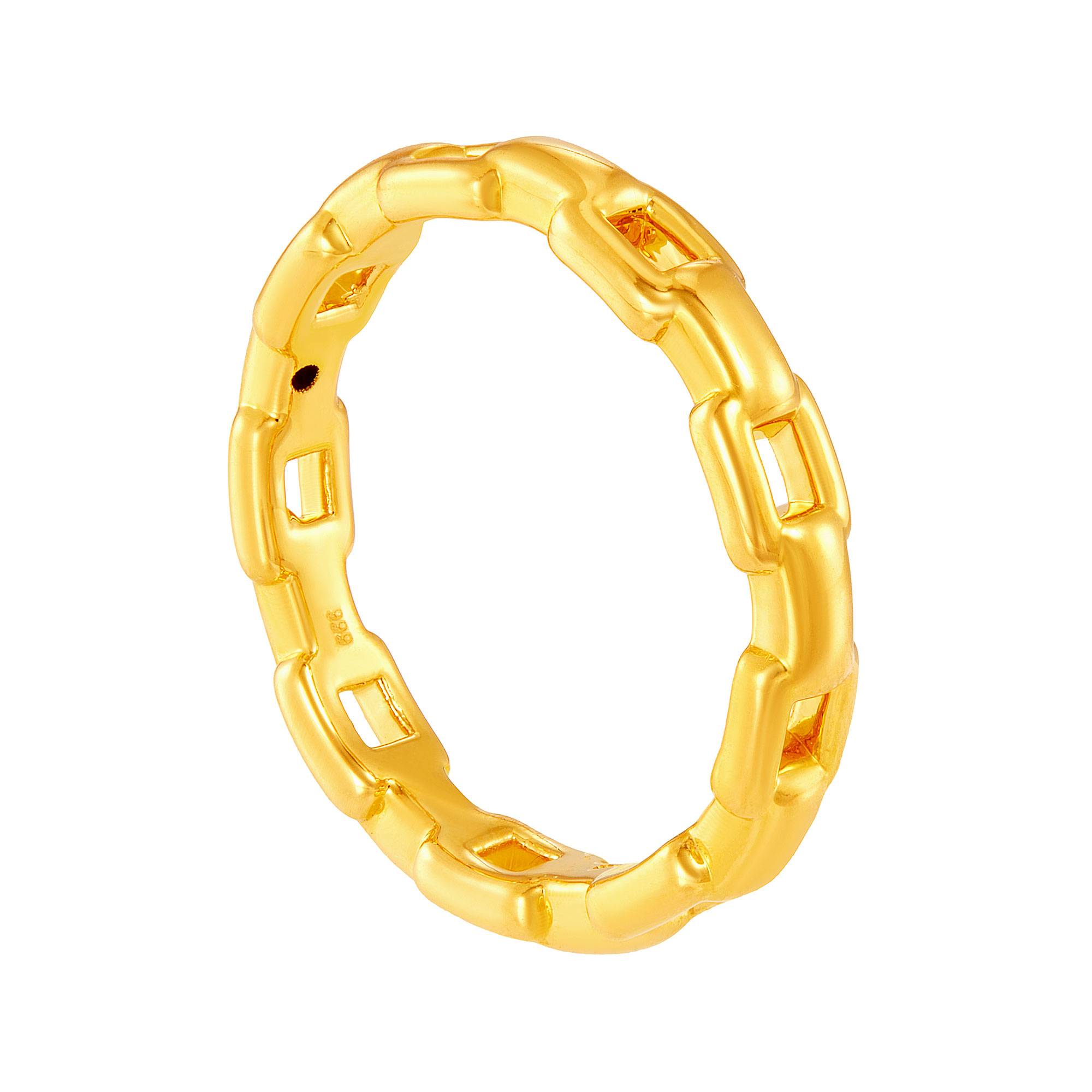 999/24K Yellow Gold Ring 9GR00700125