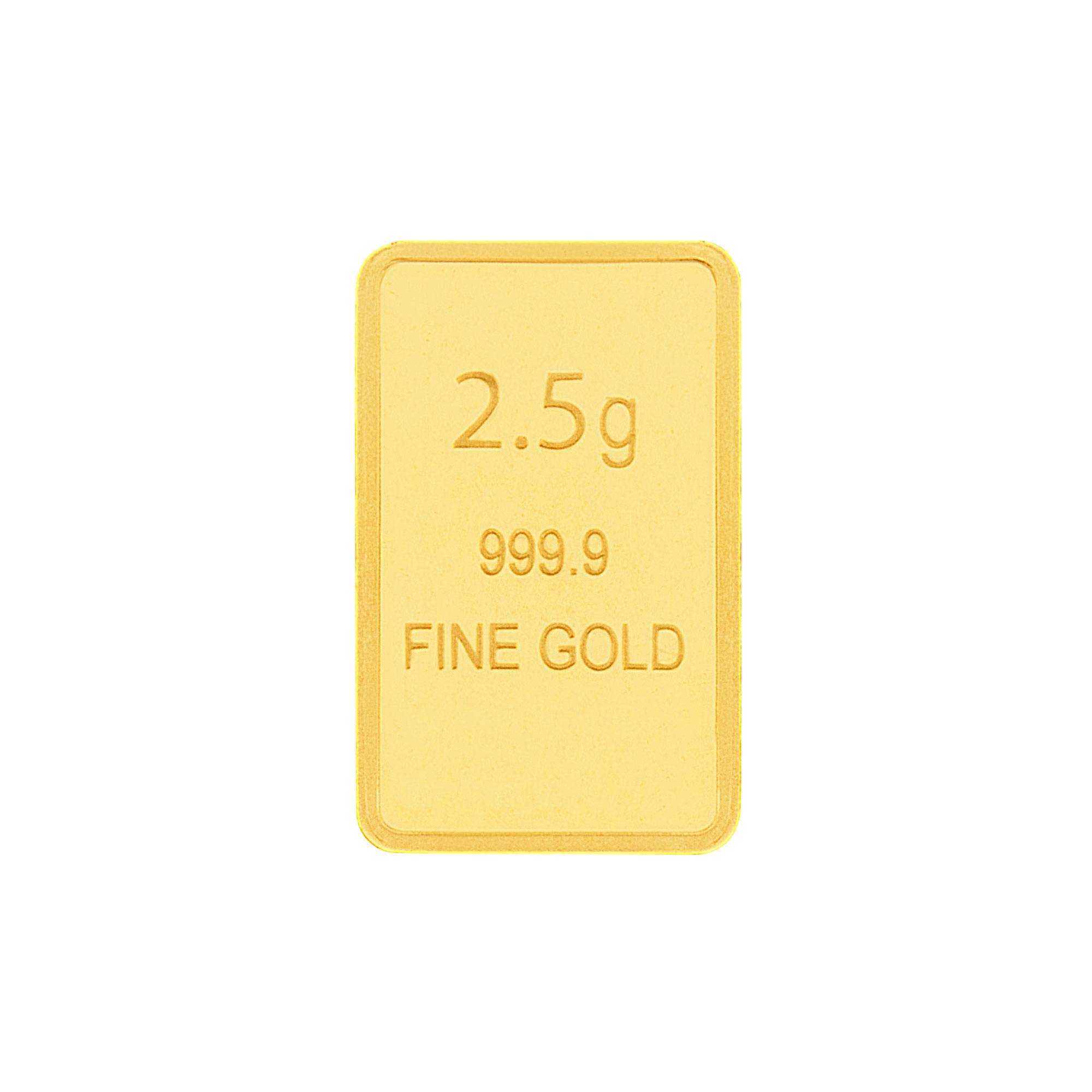 HABIB 2.5g 999.9 Gold Bar (Cat) - Manufactured By LBMA Goods Delivery ...