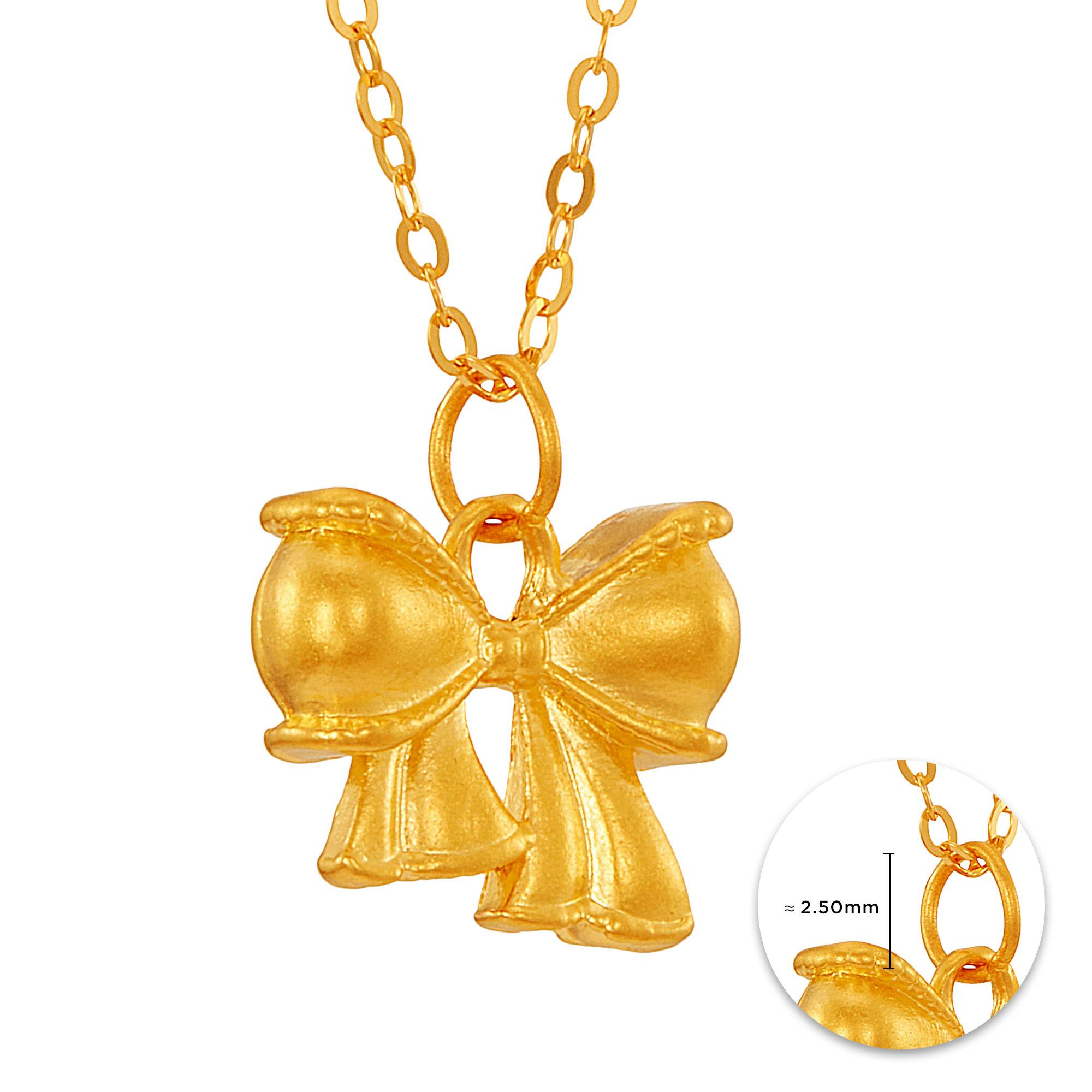 999/24K Yellow Gold Pendant 9GP00910325