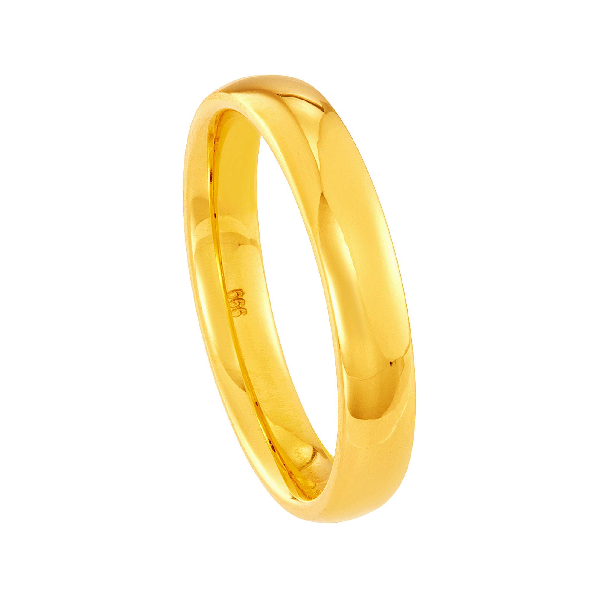 999/24K Yellow Gold Ring 9GR01080725(3)