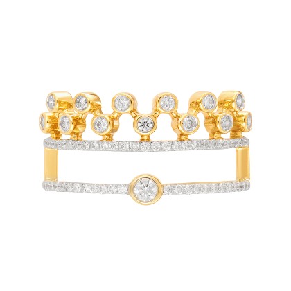 Diamond Ring in 375/9K Yellow Gold 271021124