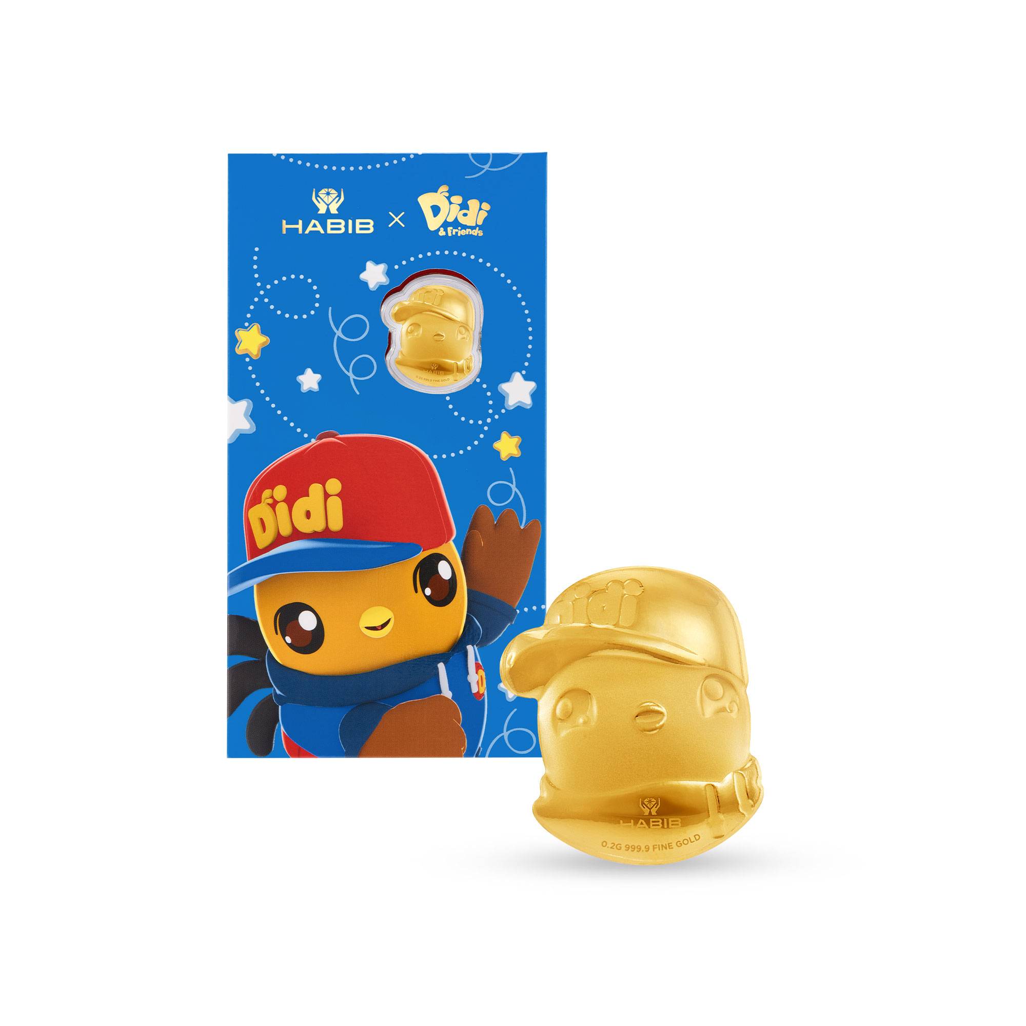 HABIB Didi & Friends Collection | 999.9 Gold Wafer (0.20g – 0.60g)