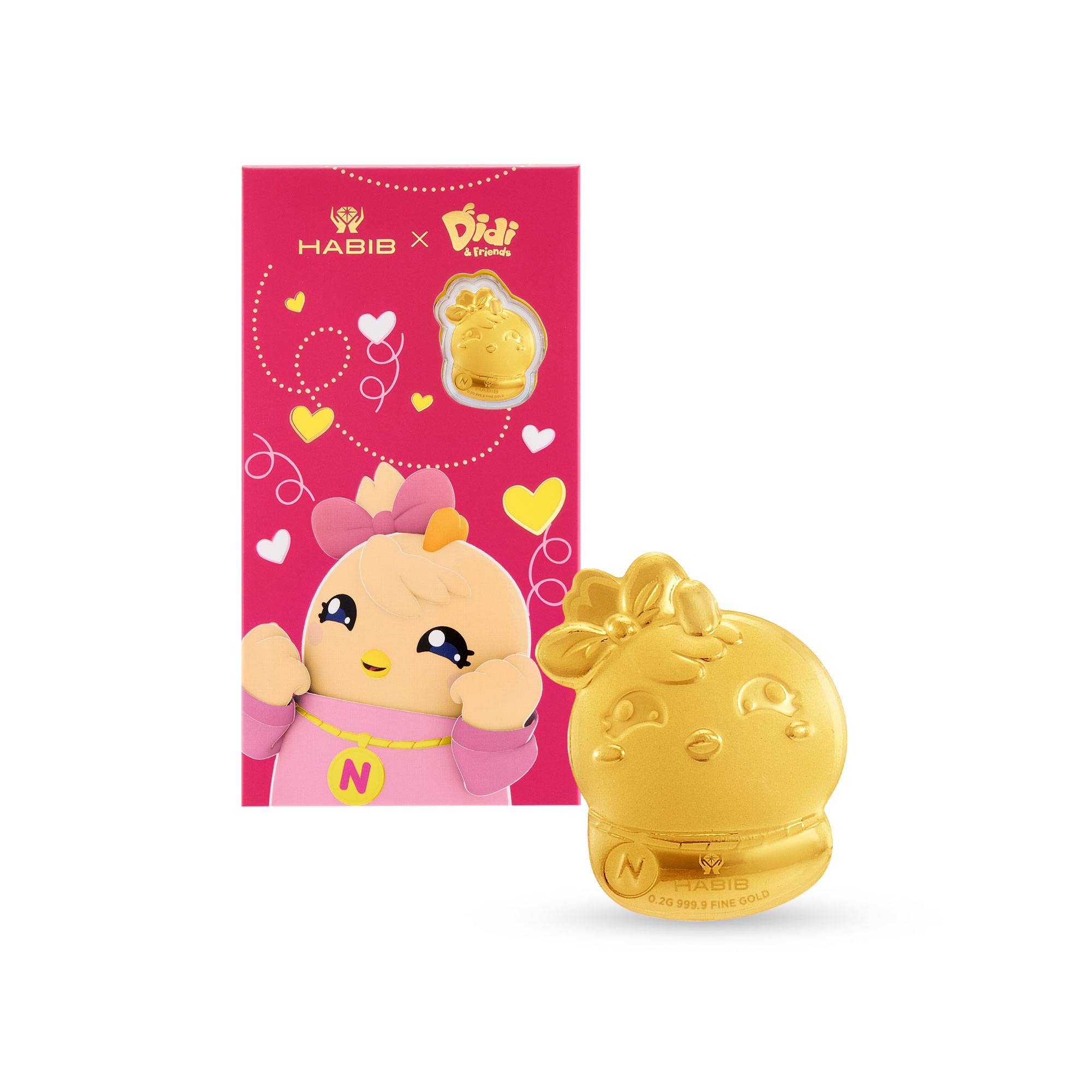 HABIB Didi & Friends Collection | 999.9 Gold Wafer (0.20g – 0.60g)