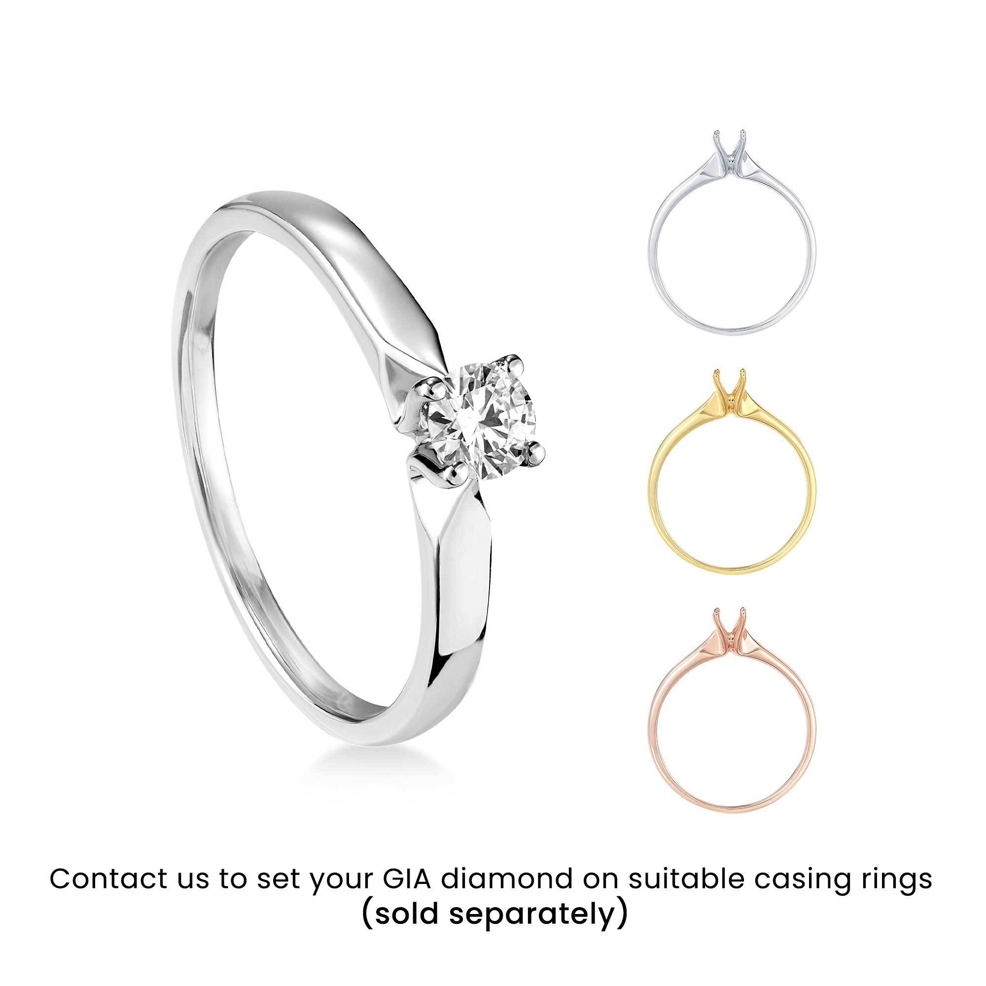 HABIB GIA Certificated Diamond 0.59ct, F, VS1