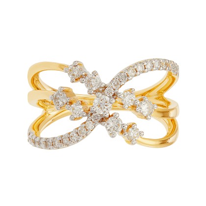 CHIC | Diamond Ring in 375/9K Yellow Gold 272010625(YG)