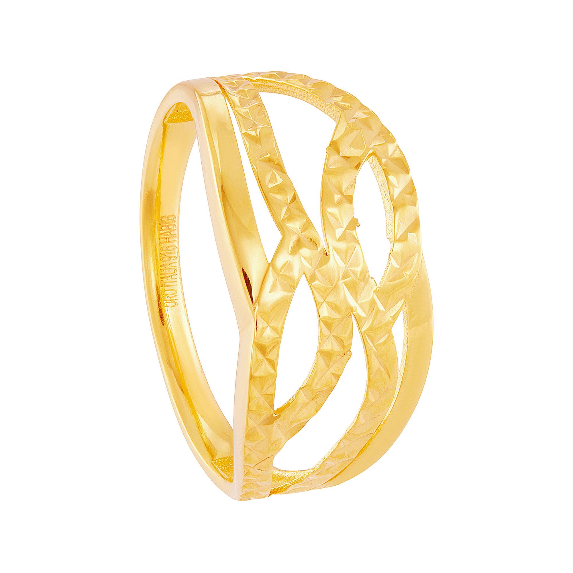 Oro Italia 916 Yellow Gold Ring GR58970425 (22K Gold)