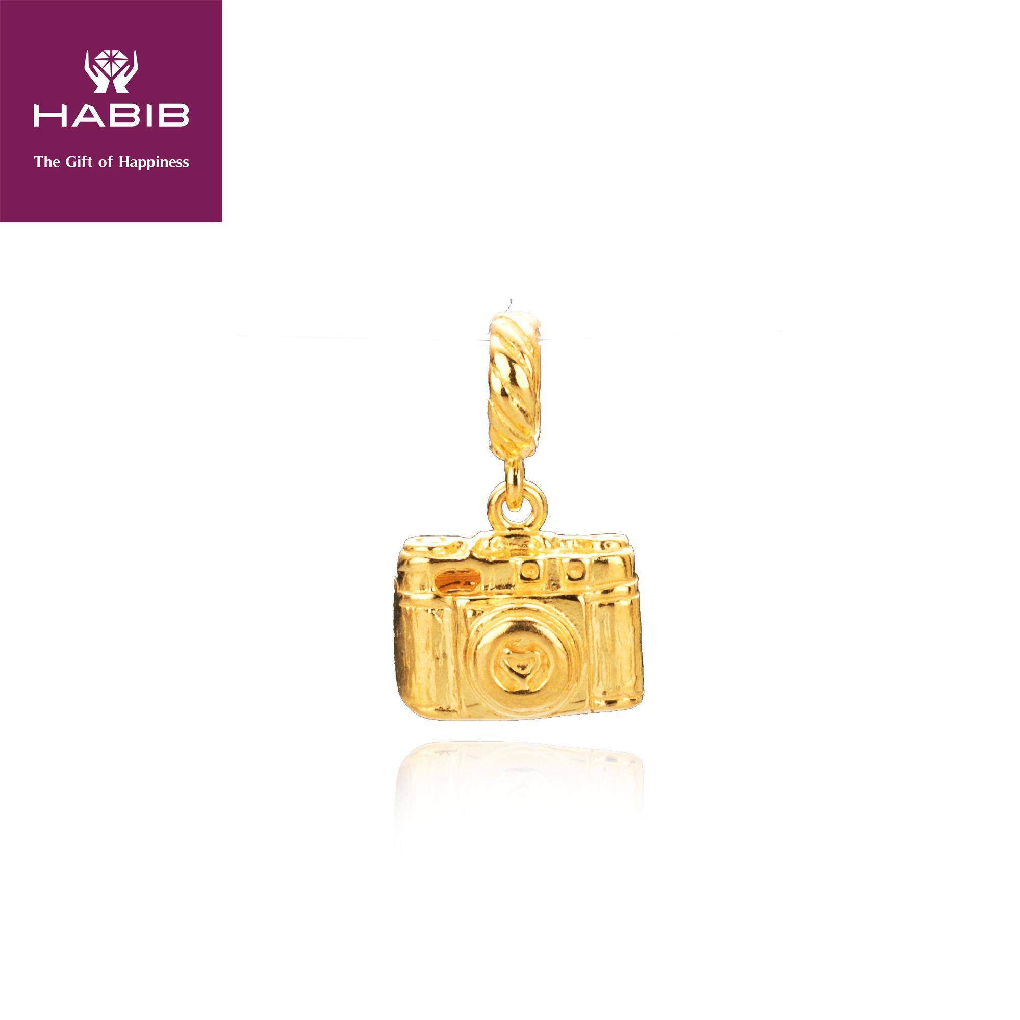 Camera Focus Gold Charm, 916 Gold (2.53G) CPT005