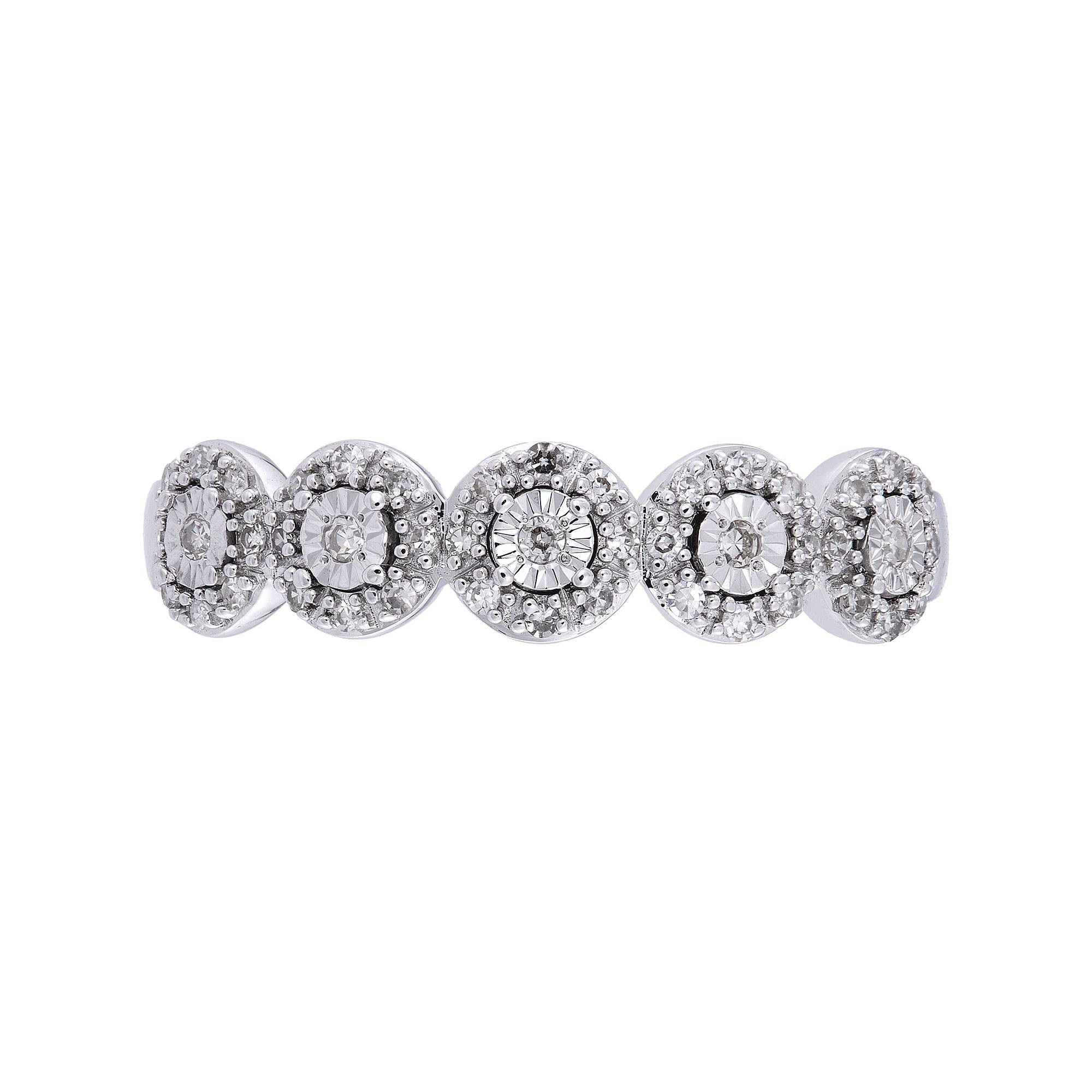 Blingtastic White Gold Diamond Ring | HABIB Jewels