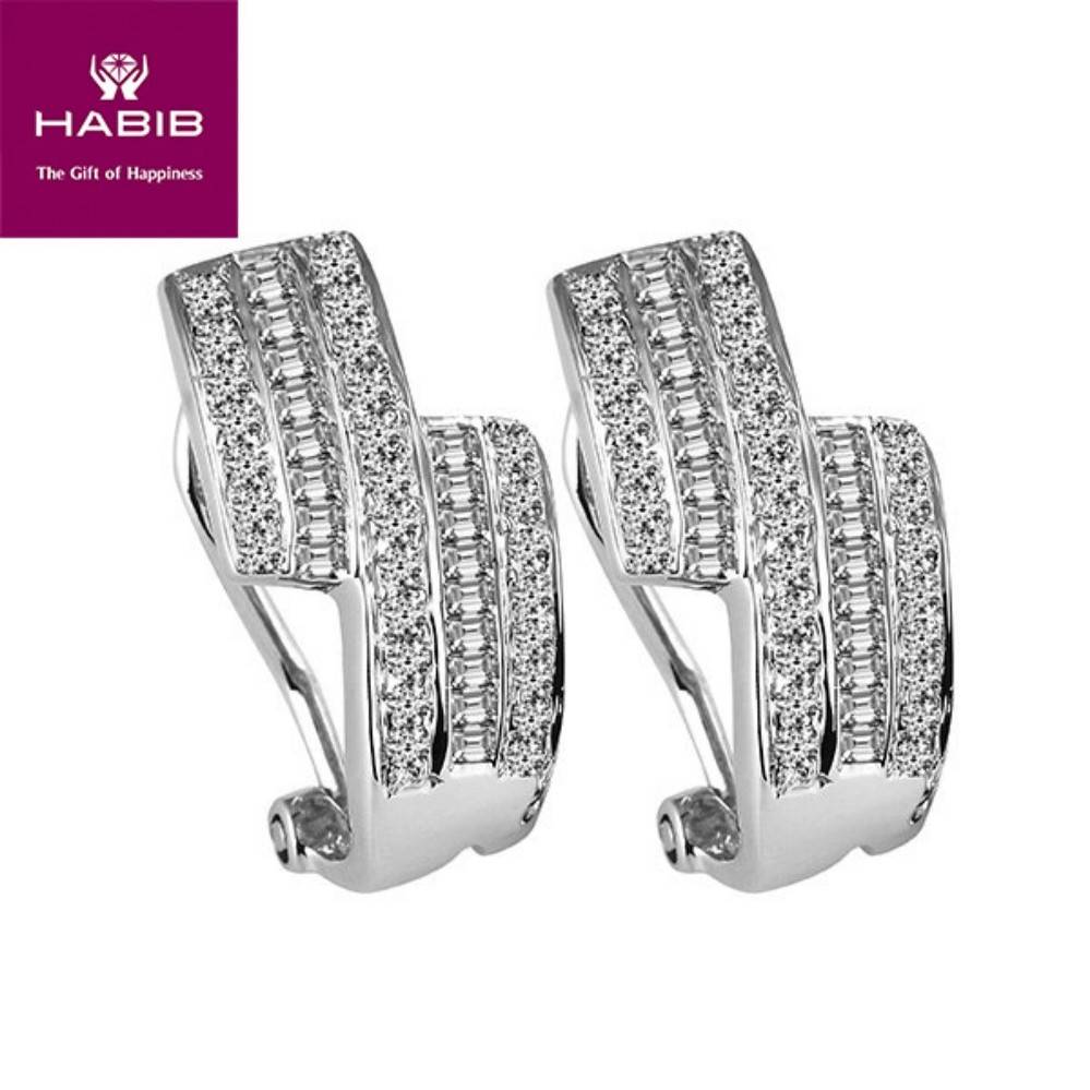 Bhutan Glory Diamond Earring | HABIB Jewels