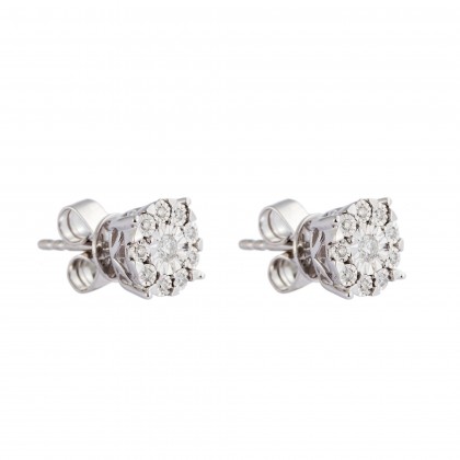 Clay Diamond Earrings | HABIB Jewels