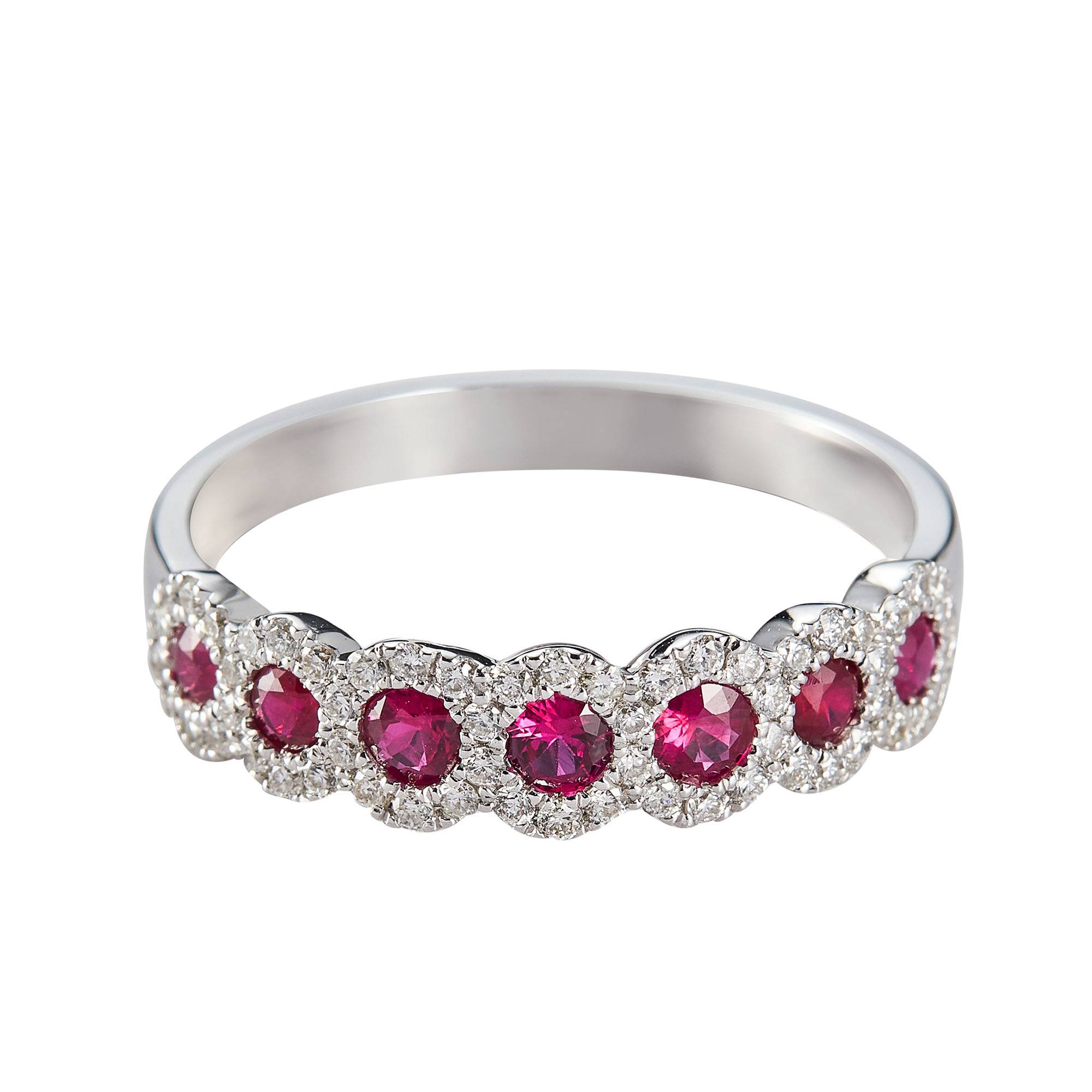Anais Ruby Gemstone Diamond Ring | HABIB Jewels