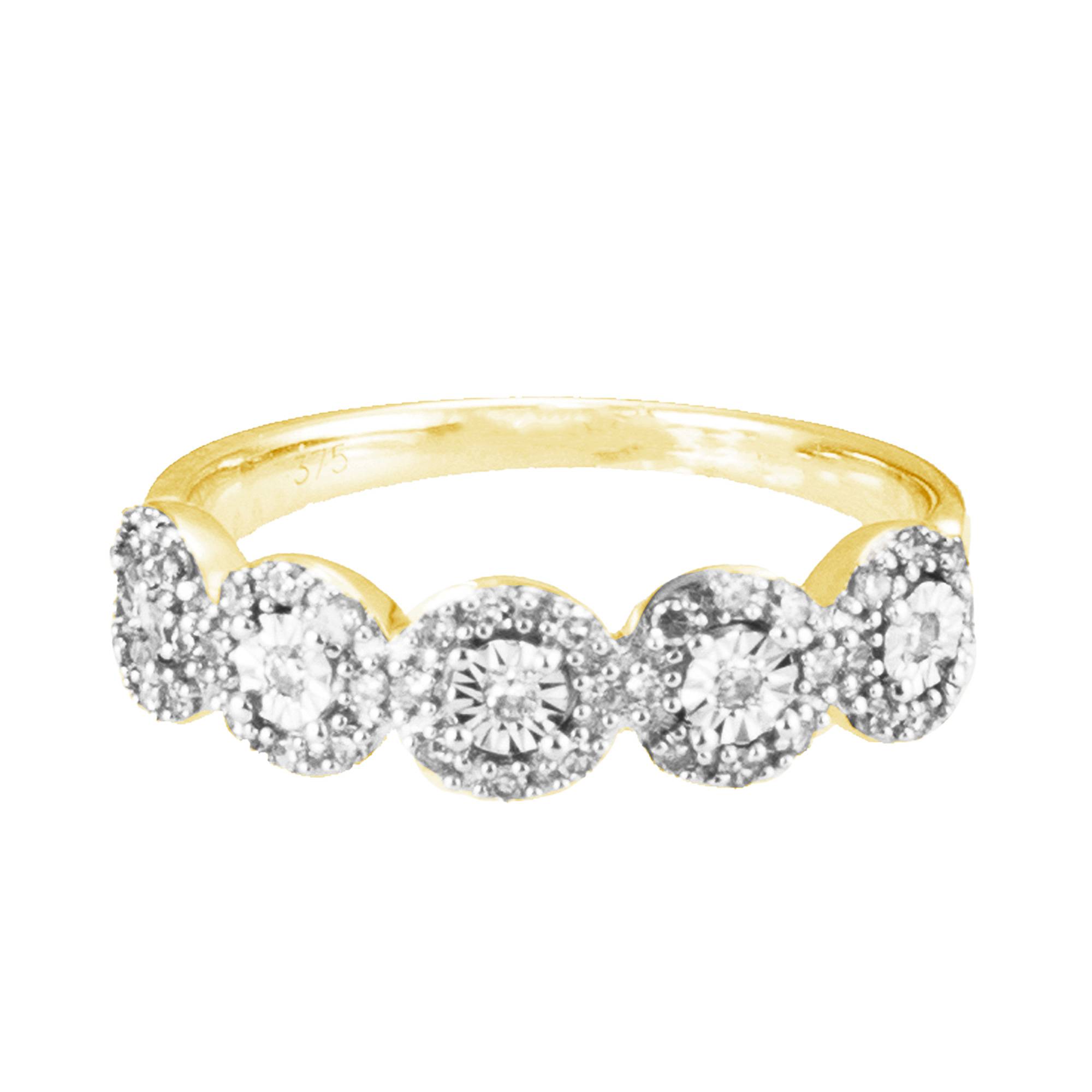 Blingtastic Yellow Gold Diamond Ring 25029 | HABIB Jewels