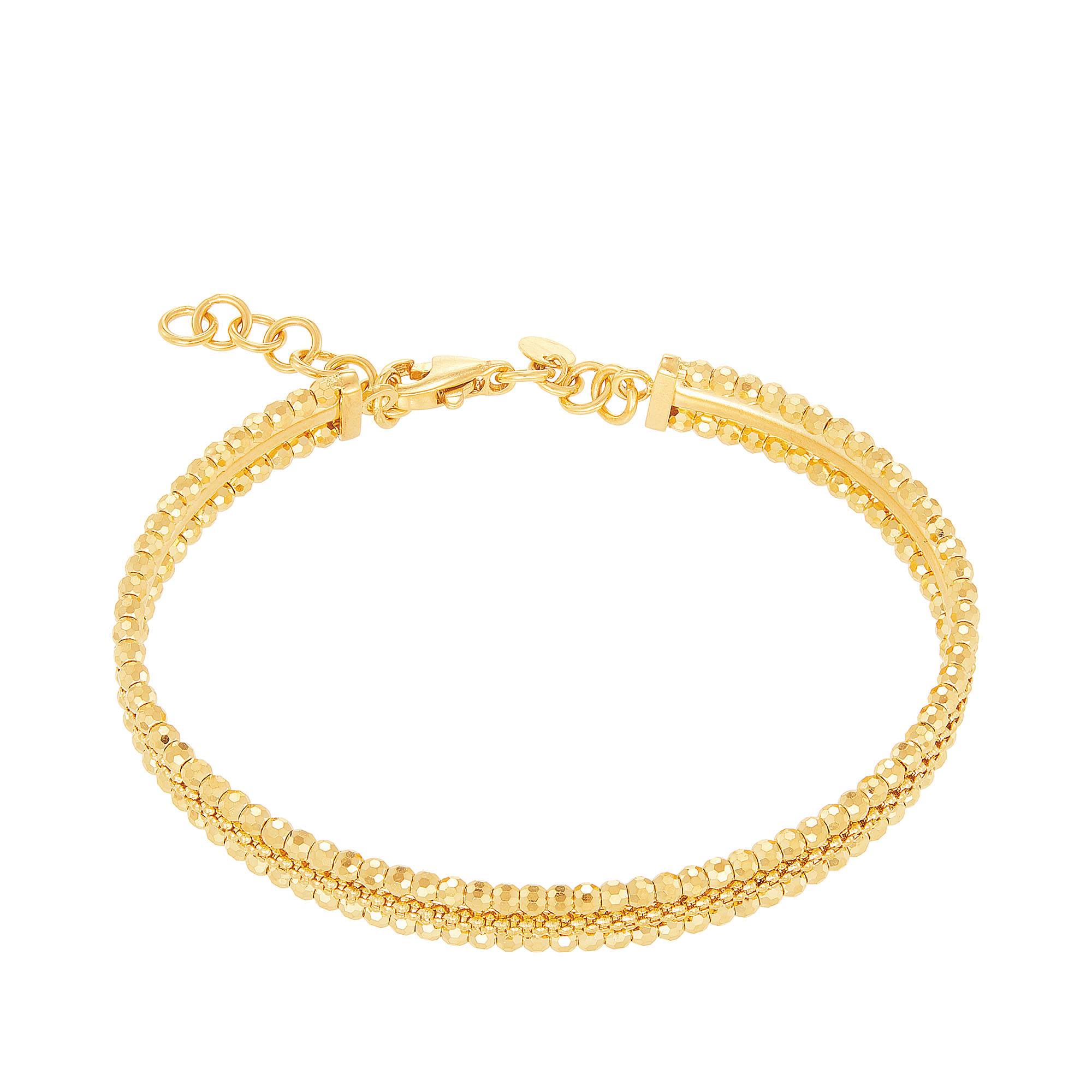 Oro Italia 916 Yellow Gold Bangle GB88091121