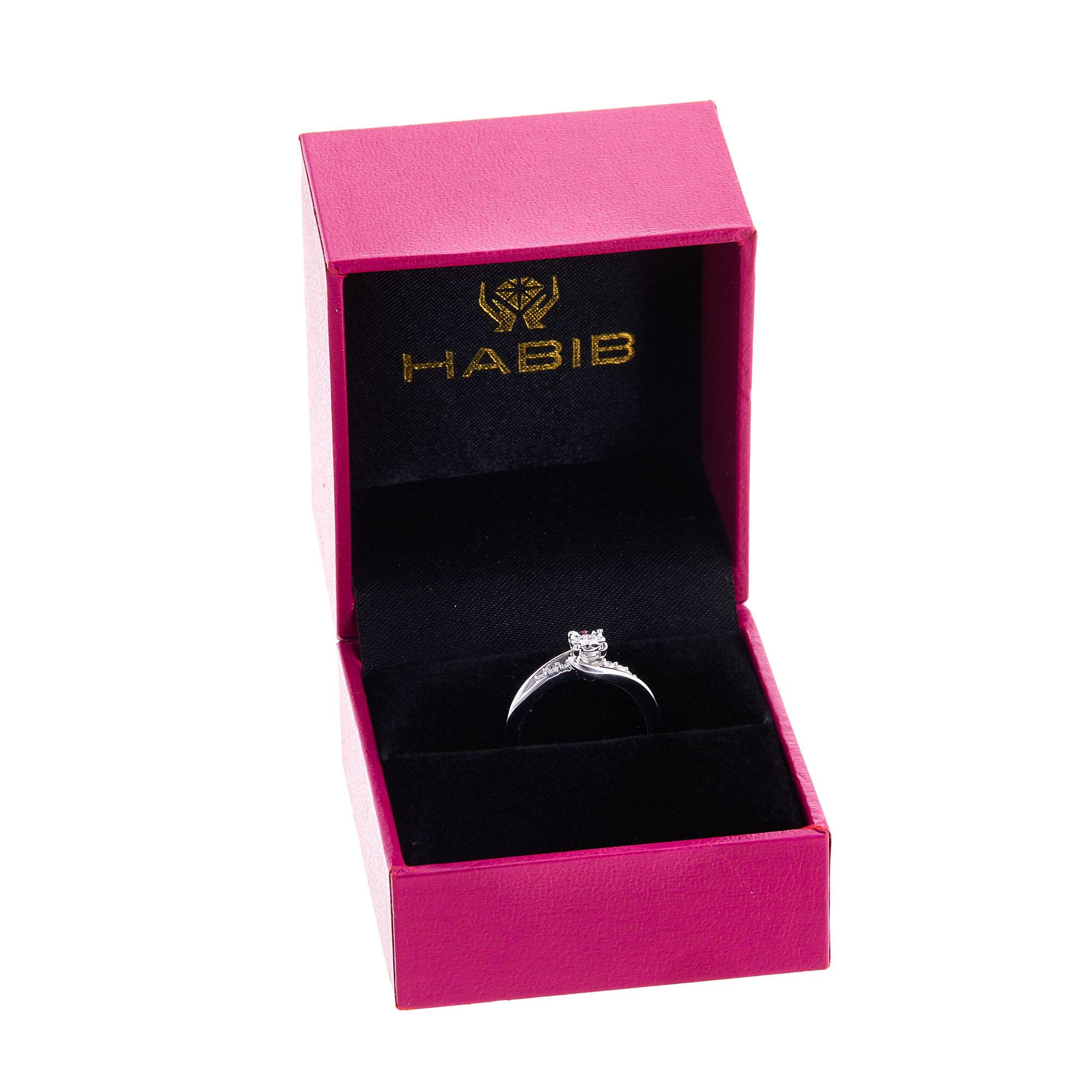 Diamond Ring in 375/9K White Gold 261921121