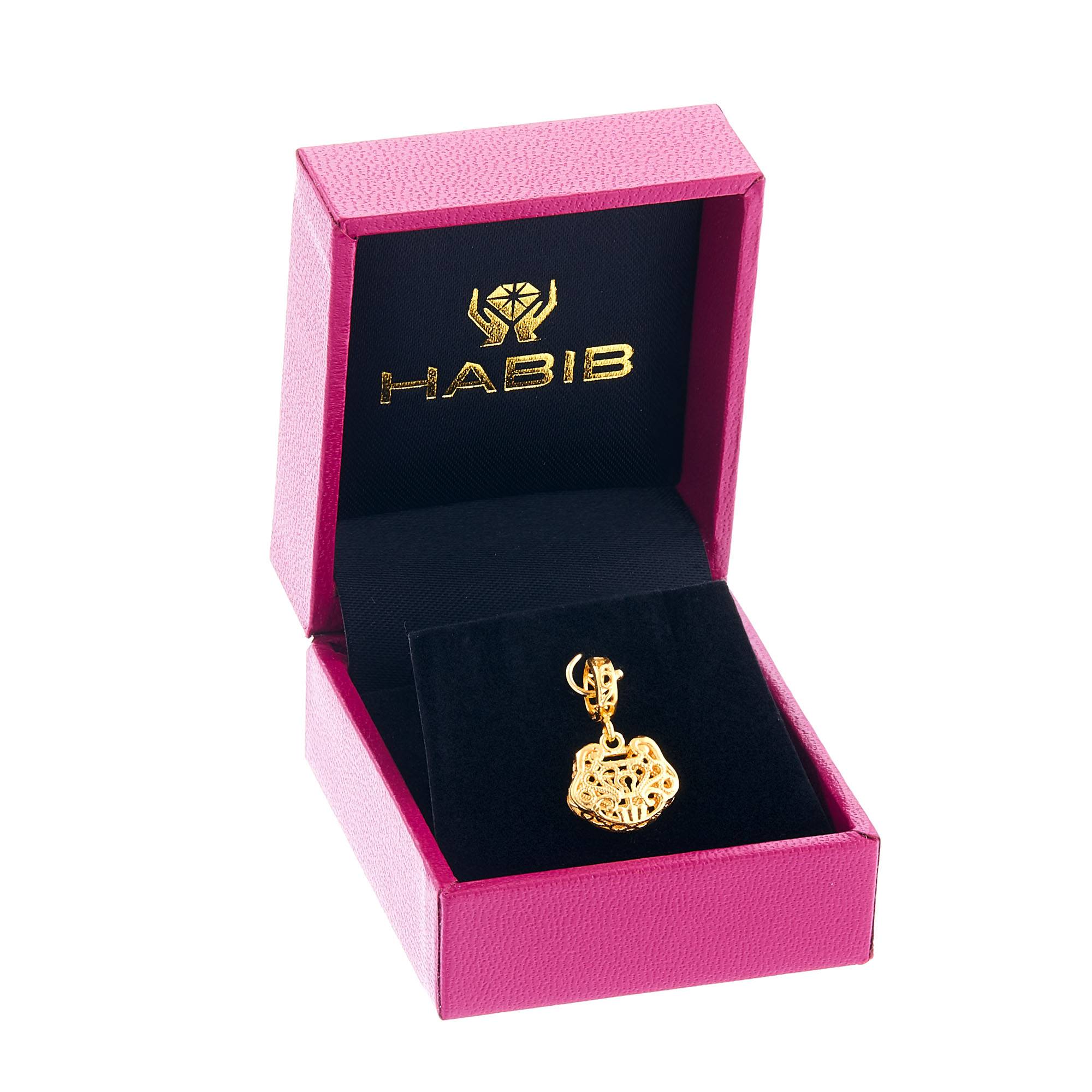 Keyne Yellow Gold Pendant, 916 Gold ZY18-001-010622