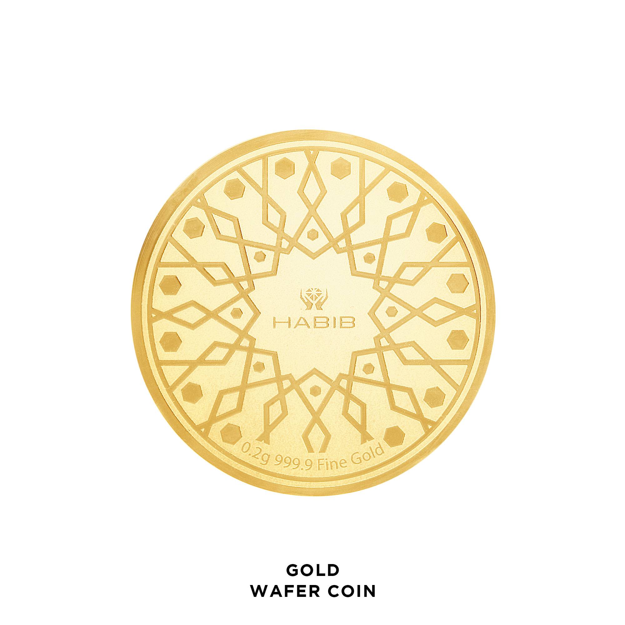 Arabesque (Purple), 999.9 Gold Wafer Coin (0.20G)