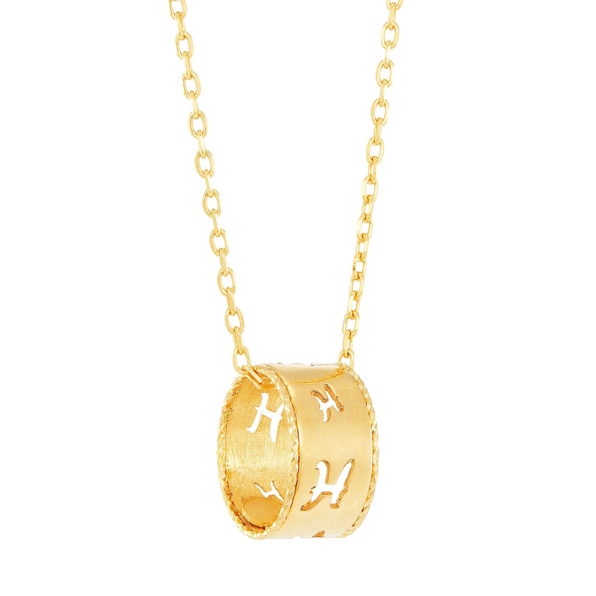 Oro Italia 916 Yellow Gold Necklace GC28350922