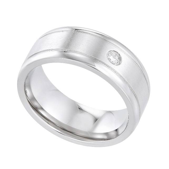 Titans Sams Men's Ring in Titanium 09322