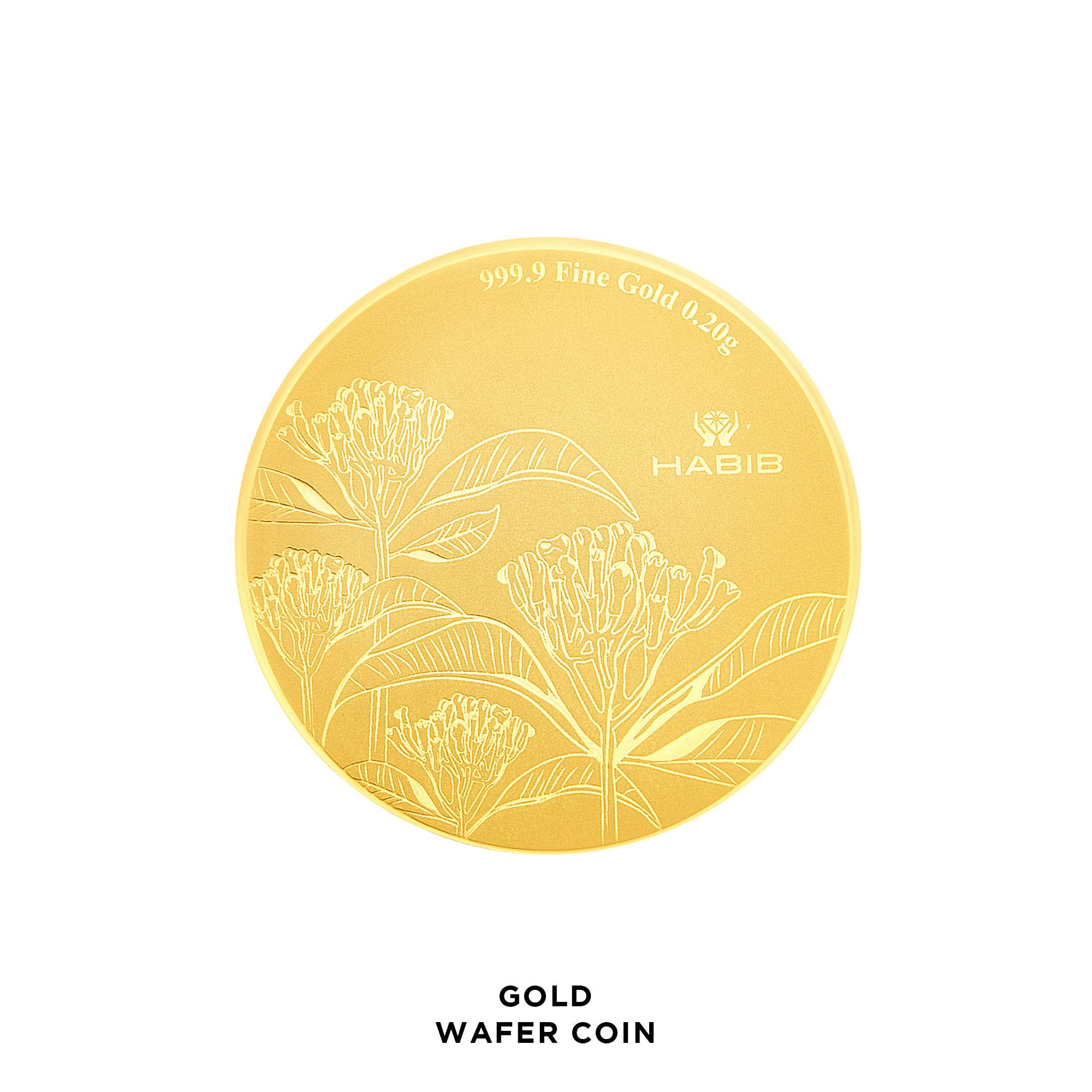 Tekat Gold Wafer Coin, 999.9 Gold (0.20G)
