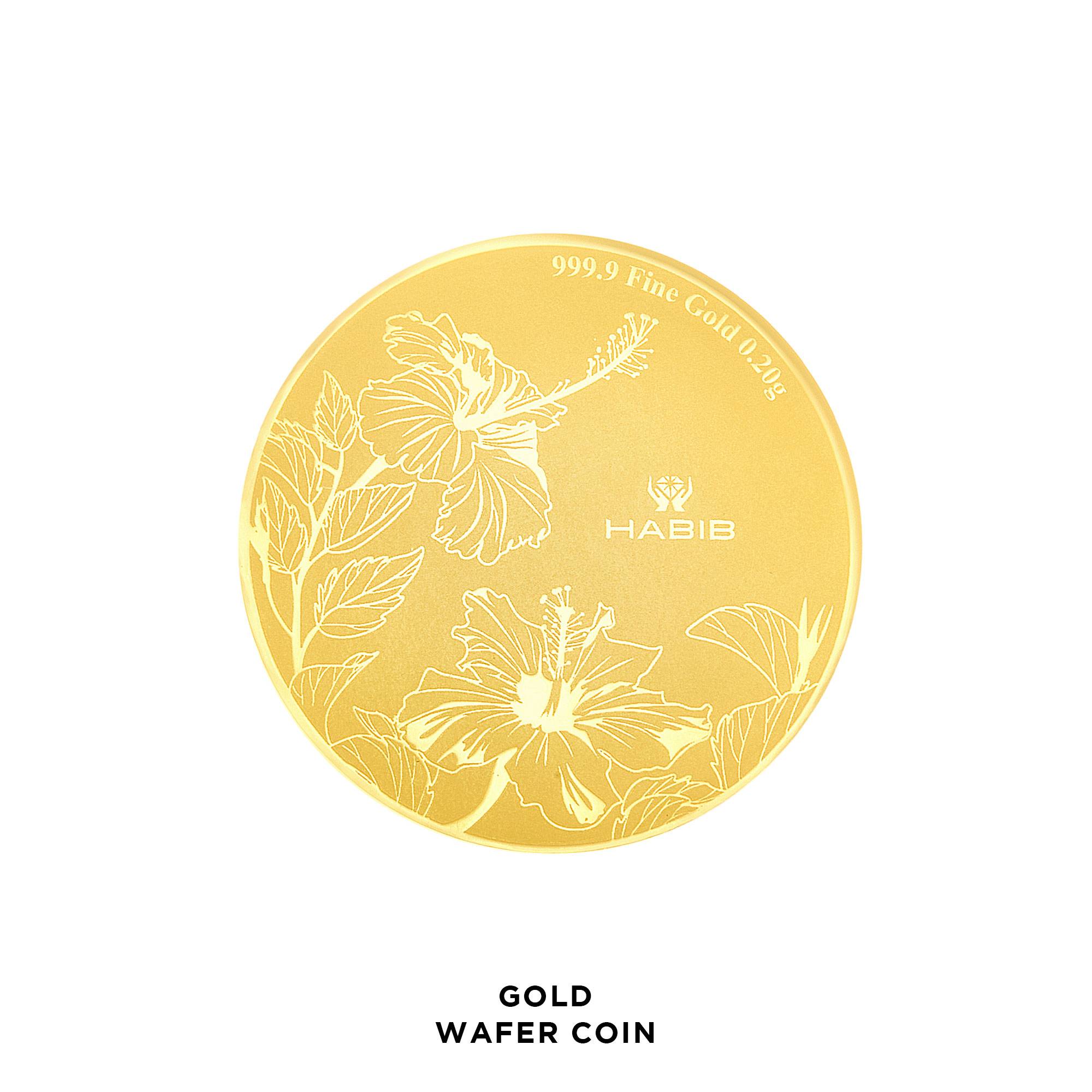 Tekat Gold Wafer Coin, 999.9 Gold (0.20G)