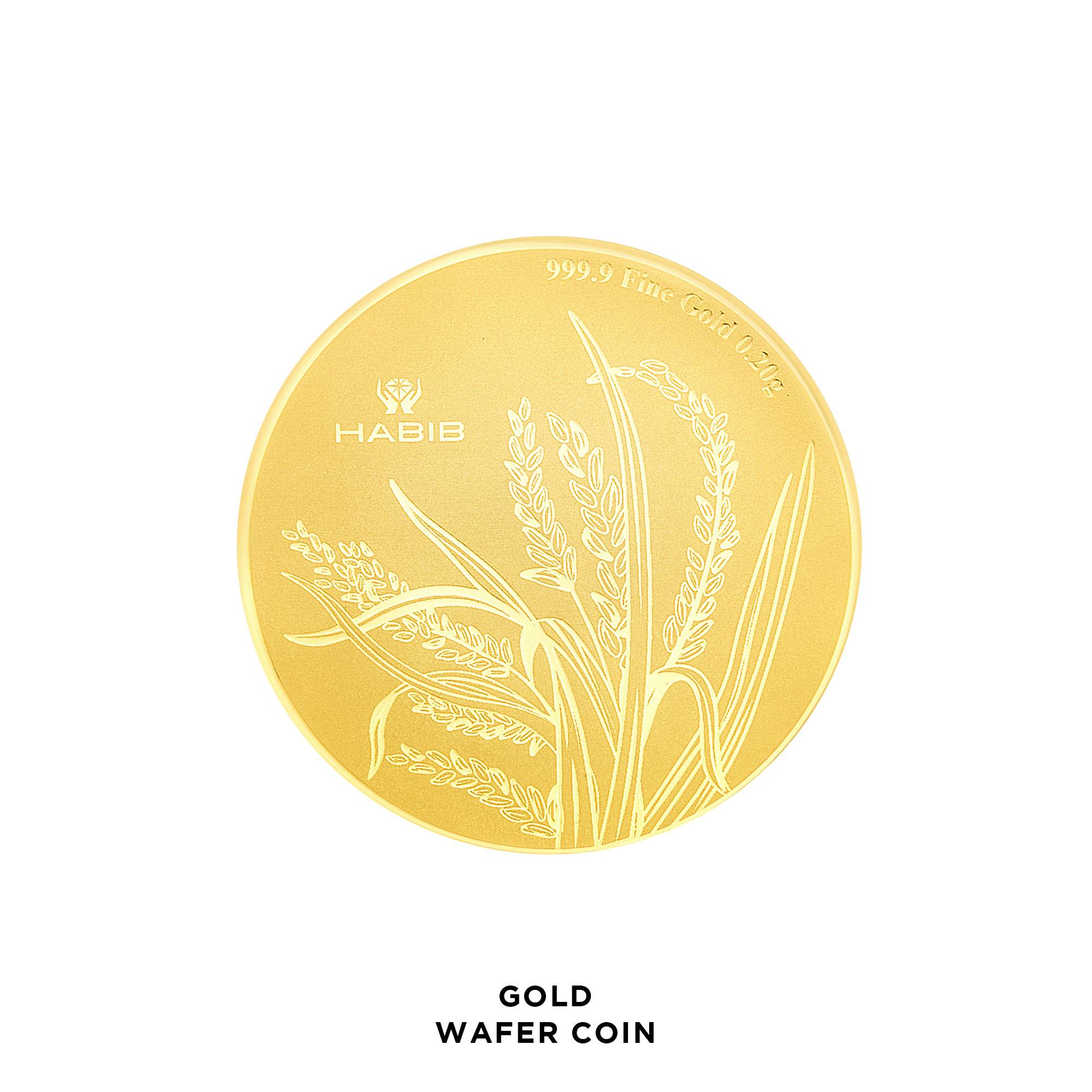 Tekat Gold Wafer Coin, 999.9 Gold (0.20G)