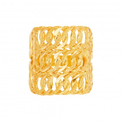 916/22K Yellow Gold Ring EHR340523