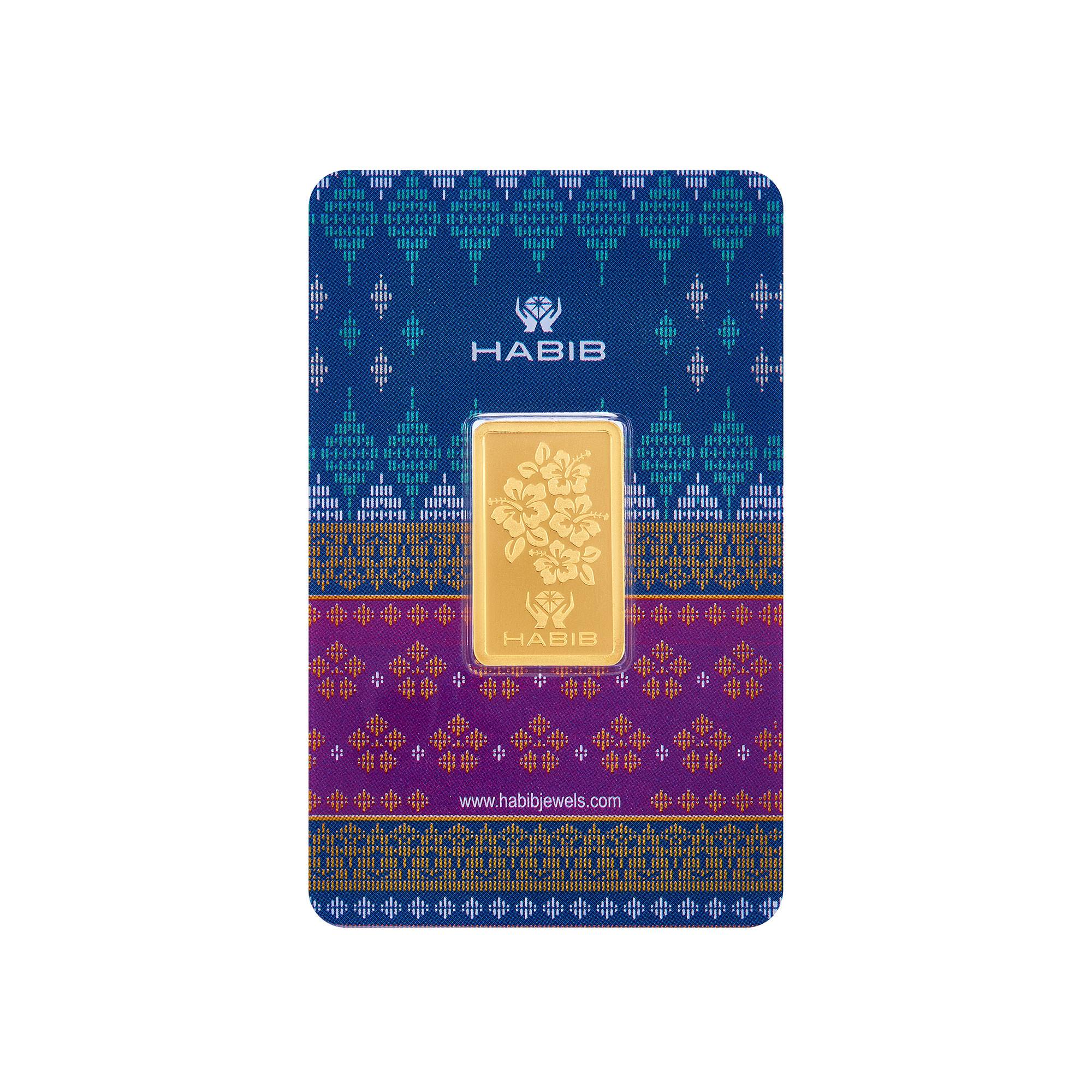 HABIB 10g 999.9 Gold Bar (Songket) - Accredited By London Bullion ...