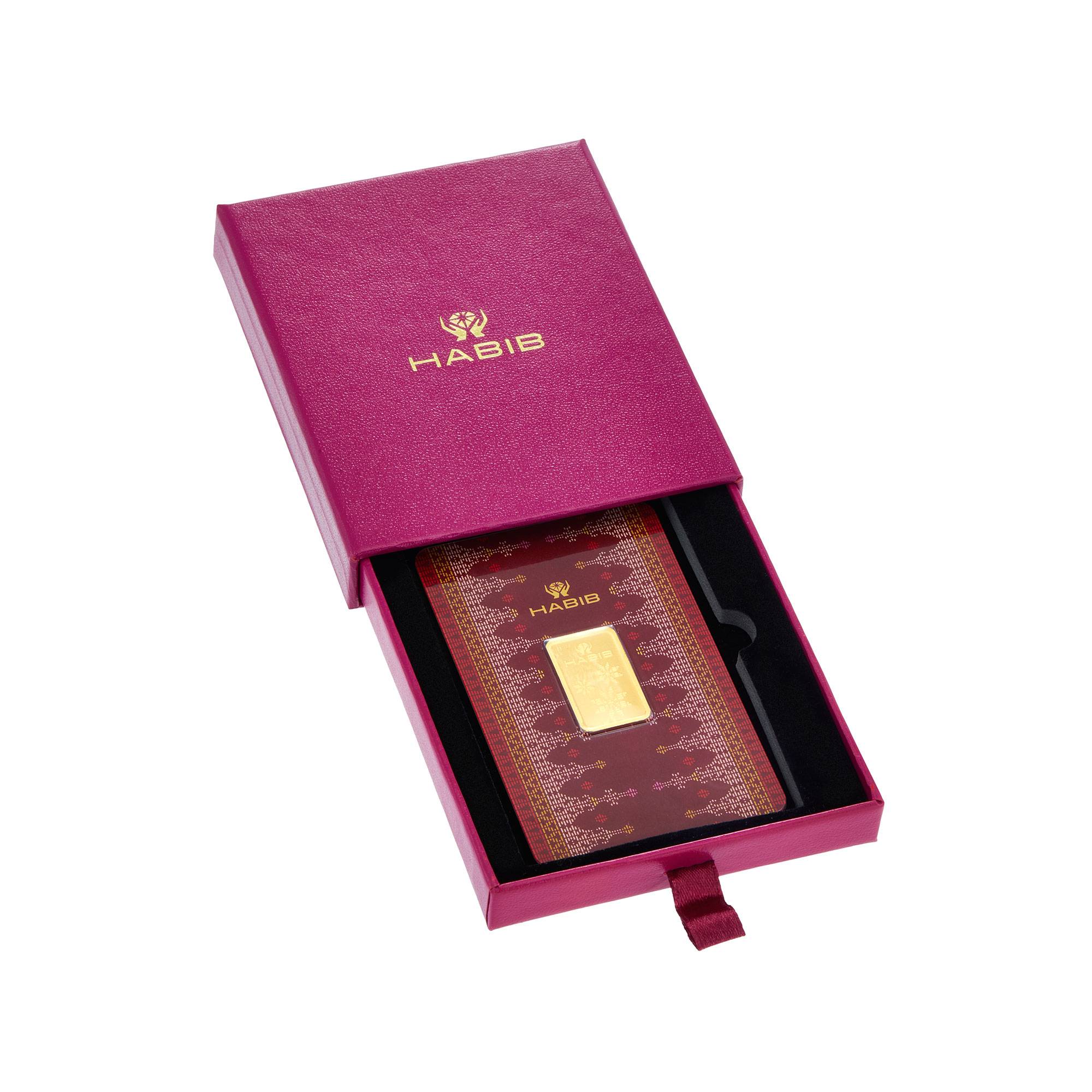 HABIB 10g 999.9 Gold Bar (Songket) - Accredited By London Bullion ...