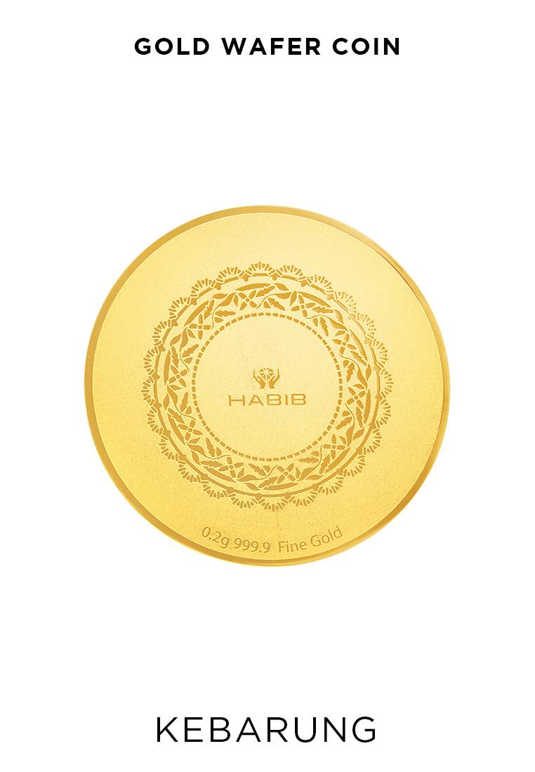 Kebaya Collection Gold Wafer Coin 999.9 Gold (0.20G)