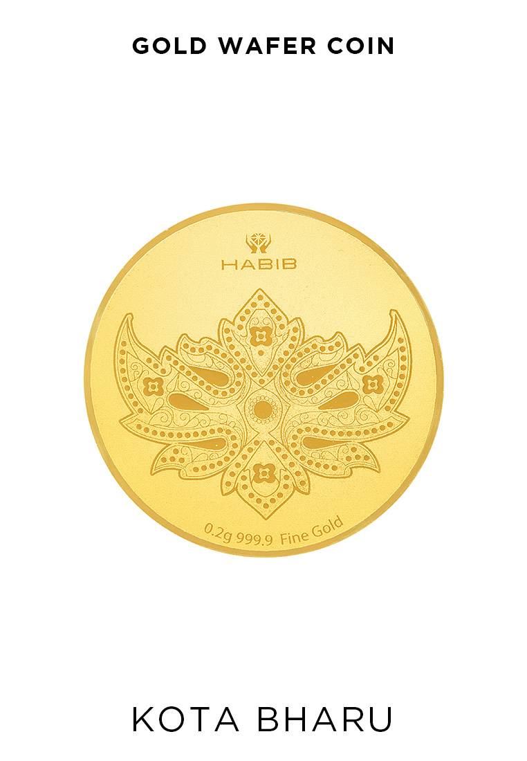 Kebaya Collection Gold Wafer Coin 999.9 Gold (0.20G)